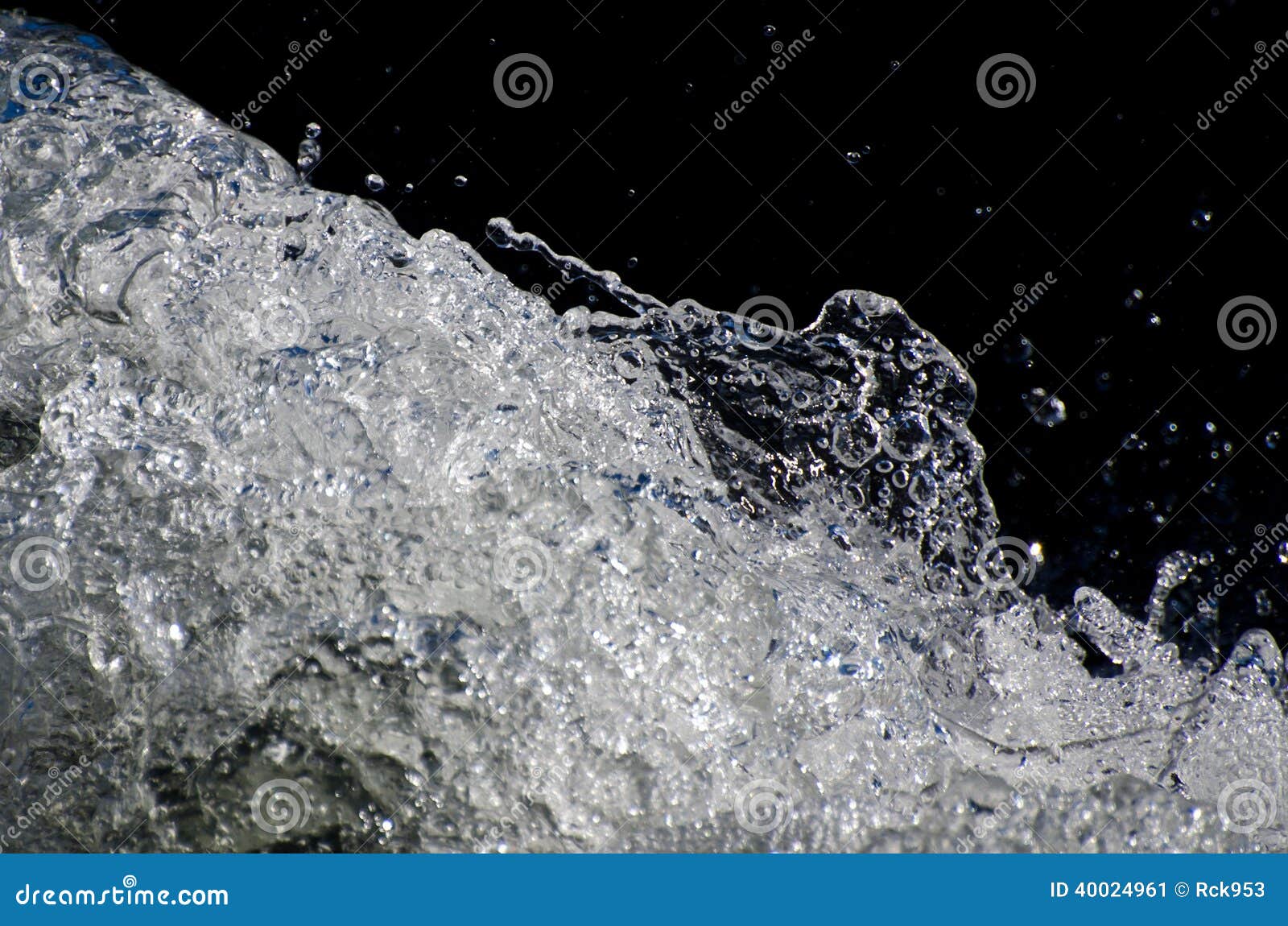 Nature Abstract - Refreshing Water Splash Stock Image - Image of drops ...