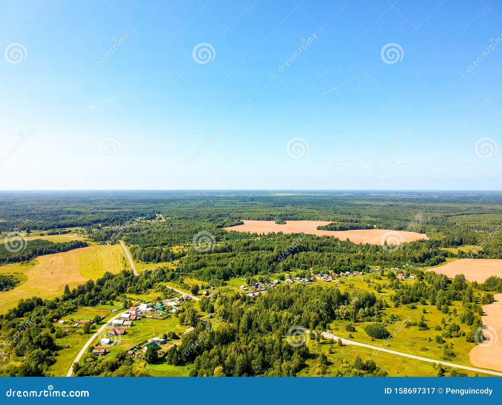 Nature Aerial View from Drone Stock Image - Image of nature, aerial ...
