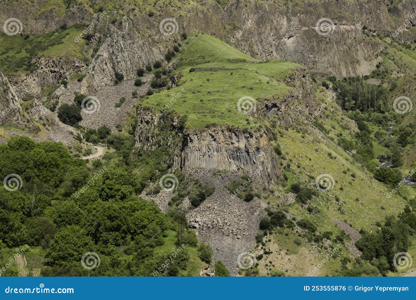 Nature of Armenia. Armenian Landscape Stock Photo - Image of valley ...