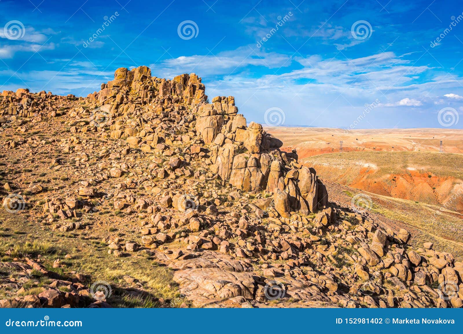 Nature Around Middle Atlas in Morocco Stock Photo - Image of horizon ...