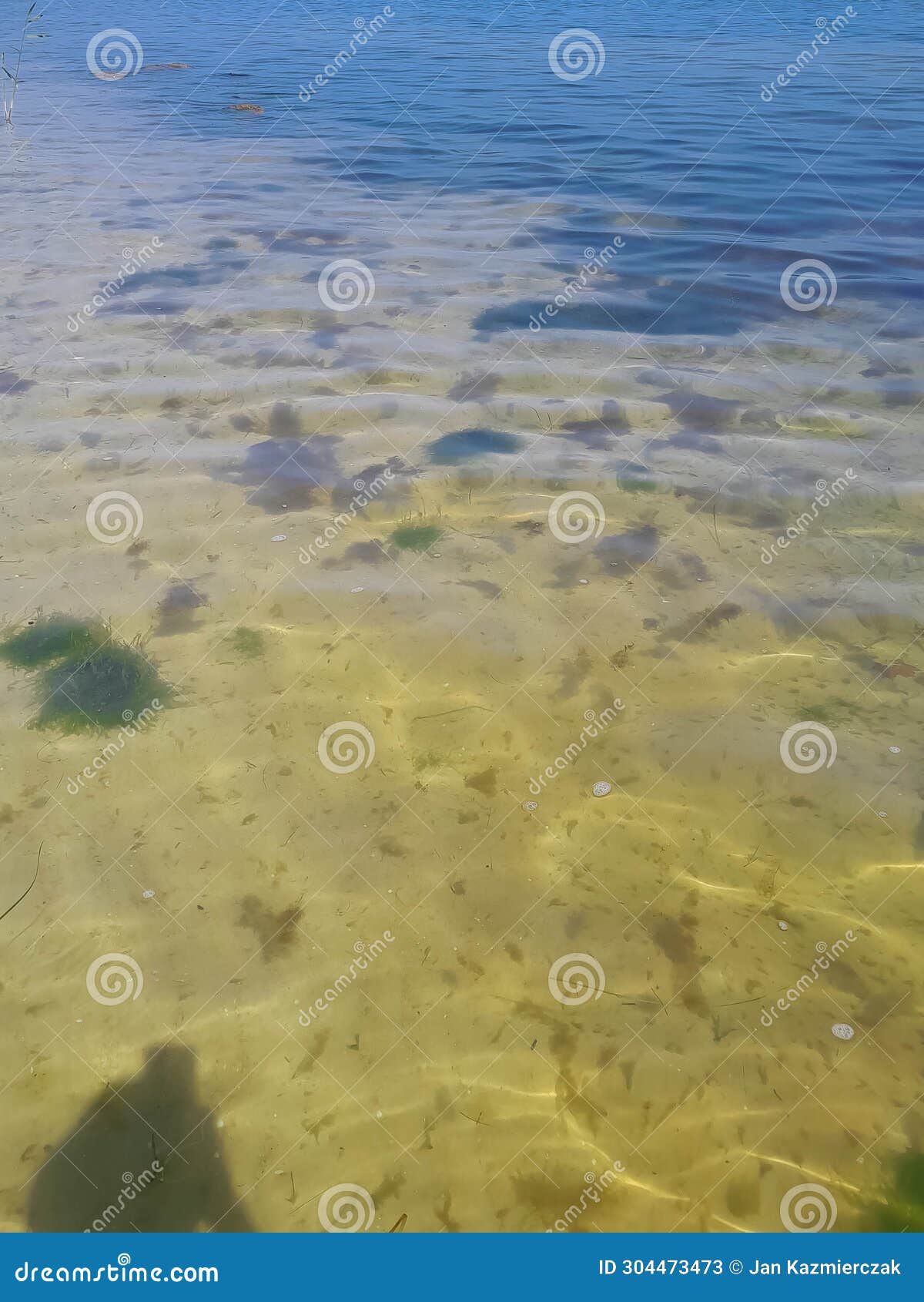 Nature Backgraund of Clean Sea Water. Baltic Sea Stock Image - Image of ...