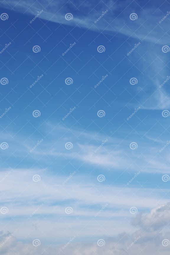 Nature Background 3861 Blue Sky with Diffuse White Clouds Stock Image ...