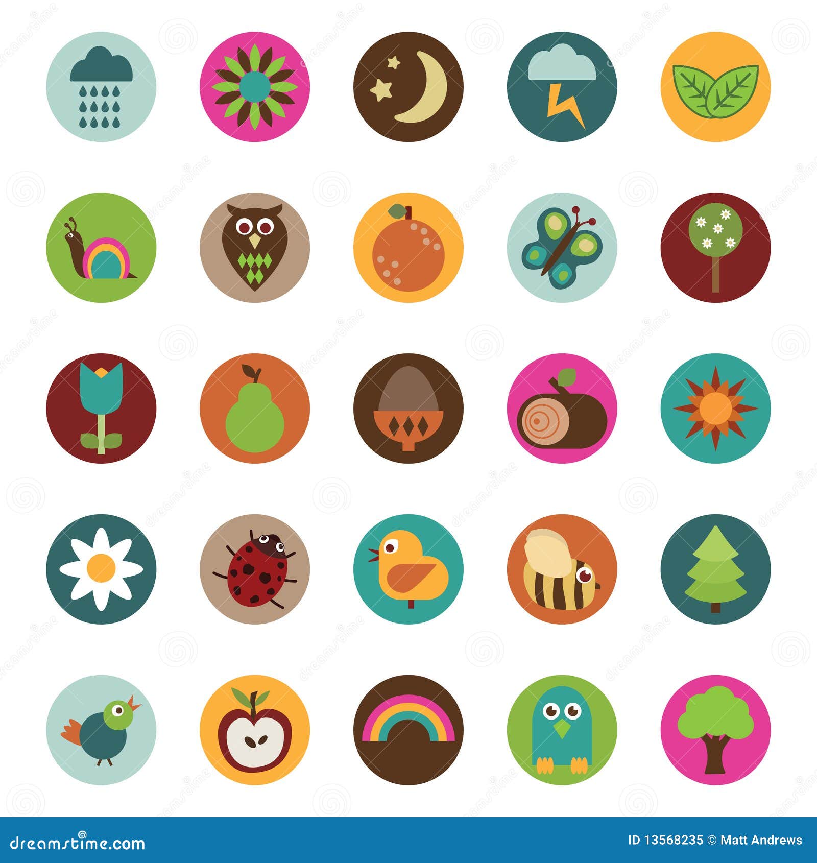 Nature badges stock vector. Illustration of button, leaf - 13568235