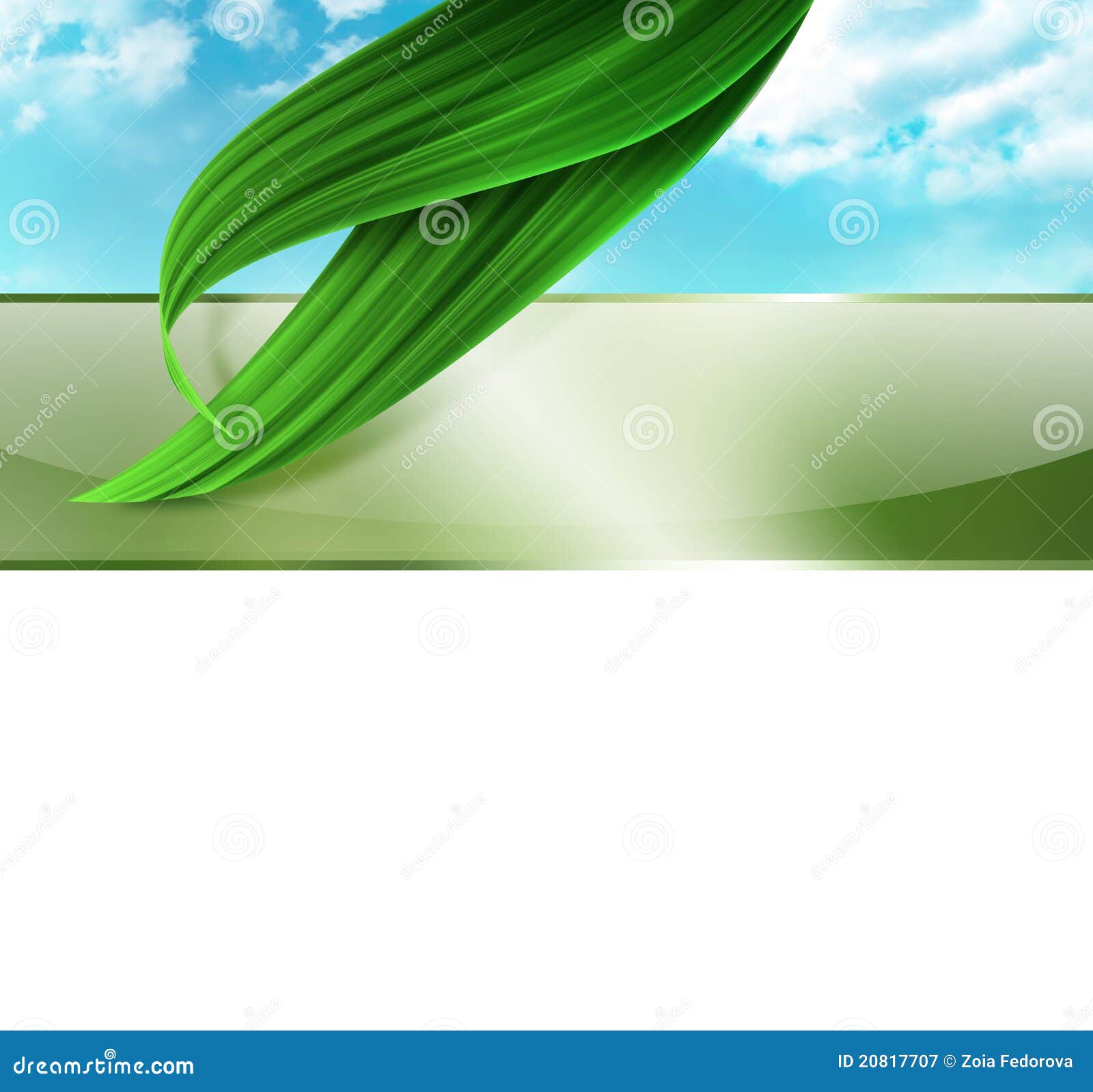 Nature banner stock illustration. Illustration of freshness - 20817707