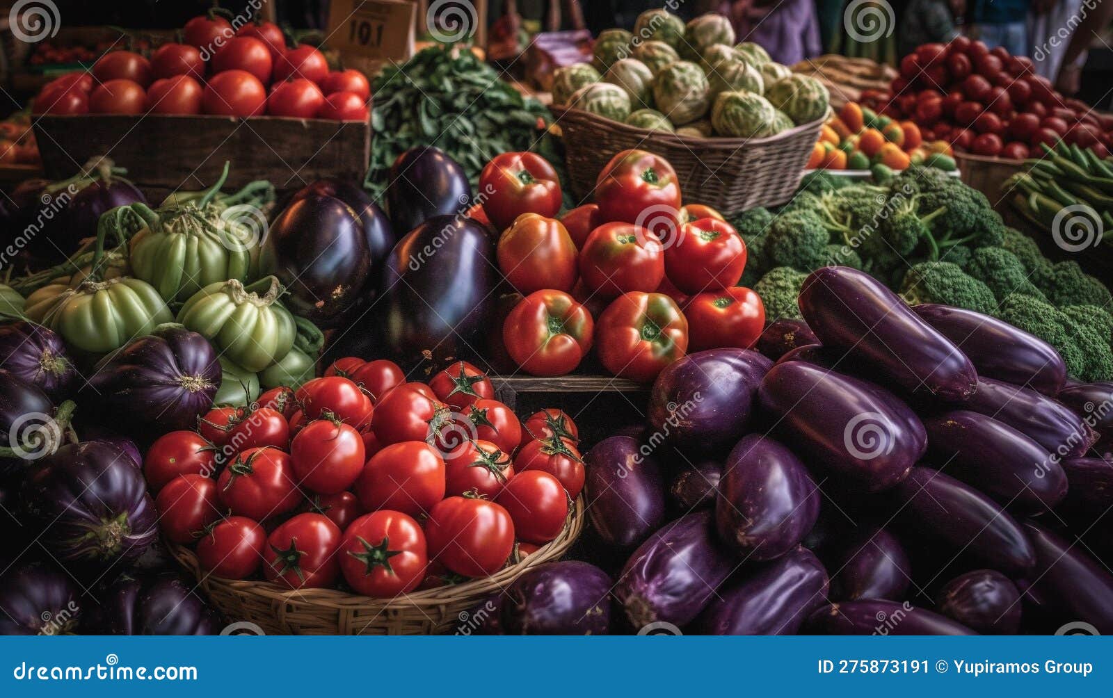 Nature Bounty Fresh, Organic, Multi Colored Harvest Generated by AI ...