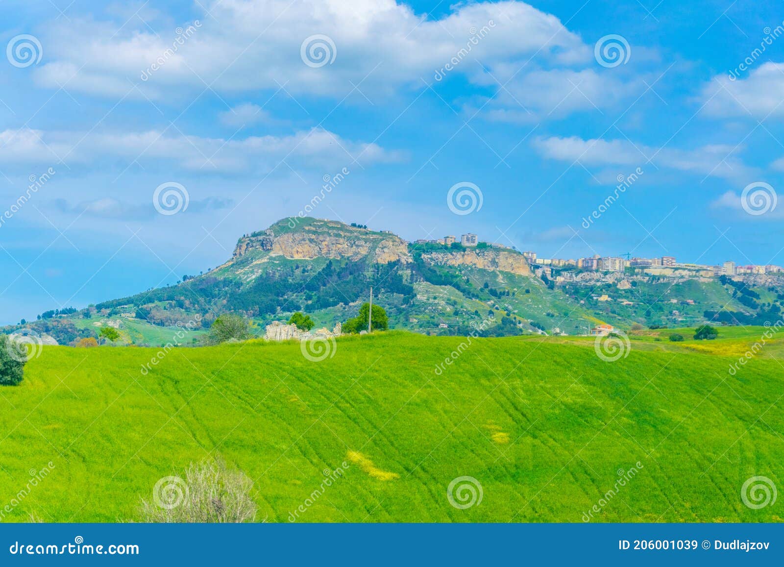 Nature in the Central Sicily, Italy Stock Image - Image of italy ...