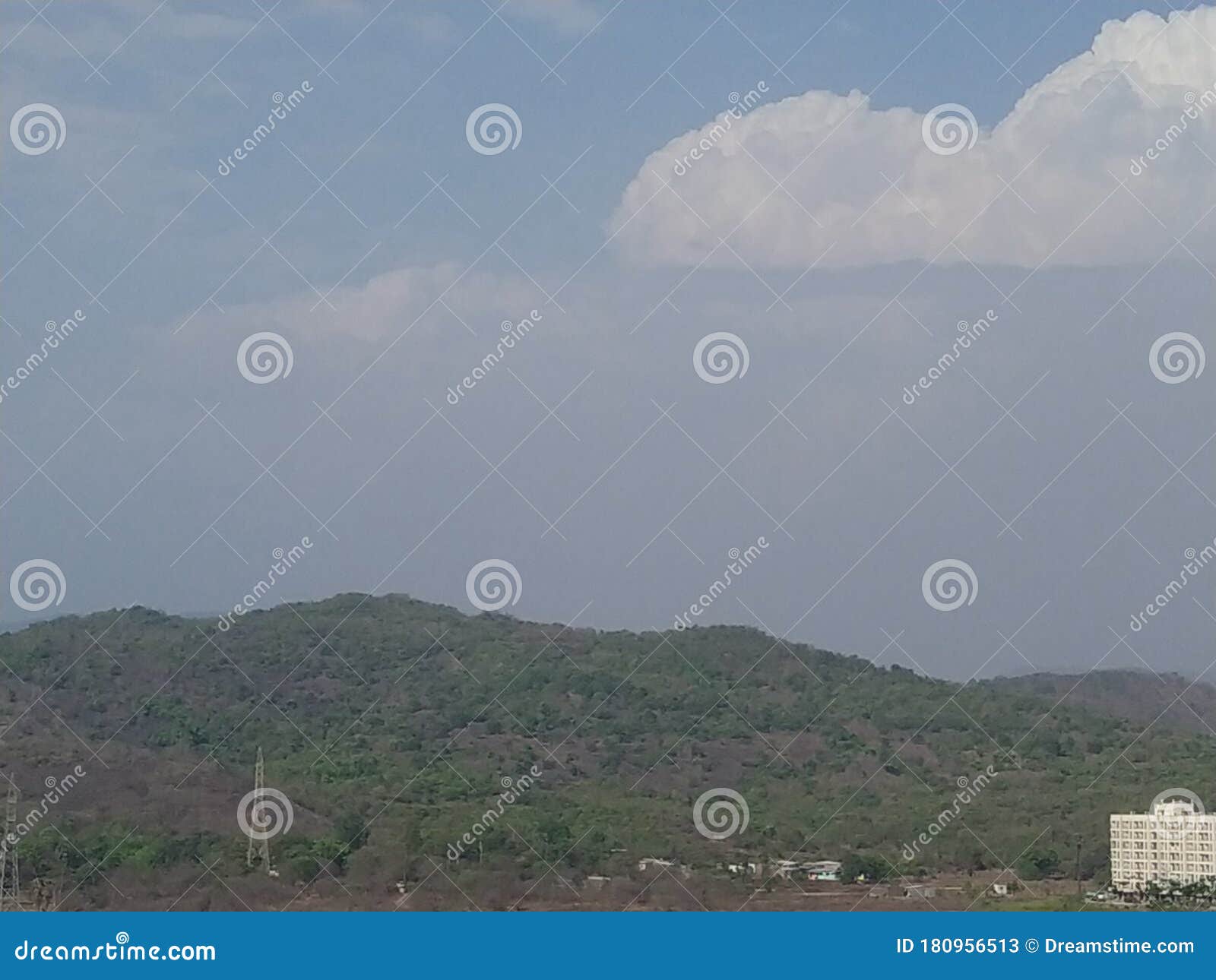 Nature Cloud Clear Environment Greenery Stock Image - Image of nature ...