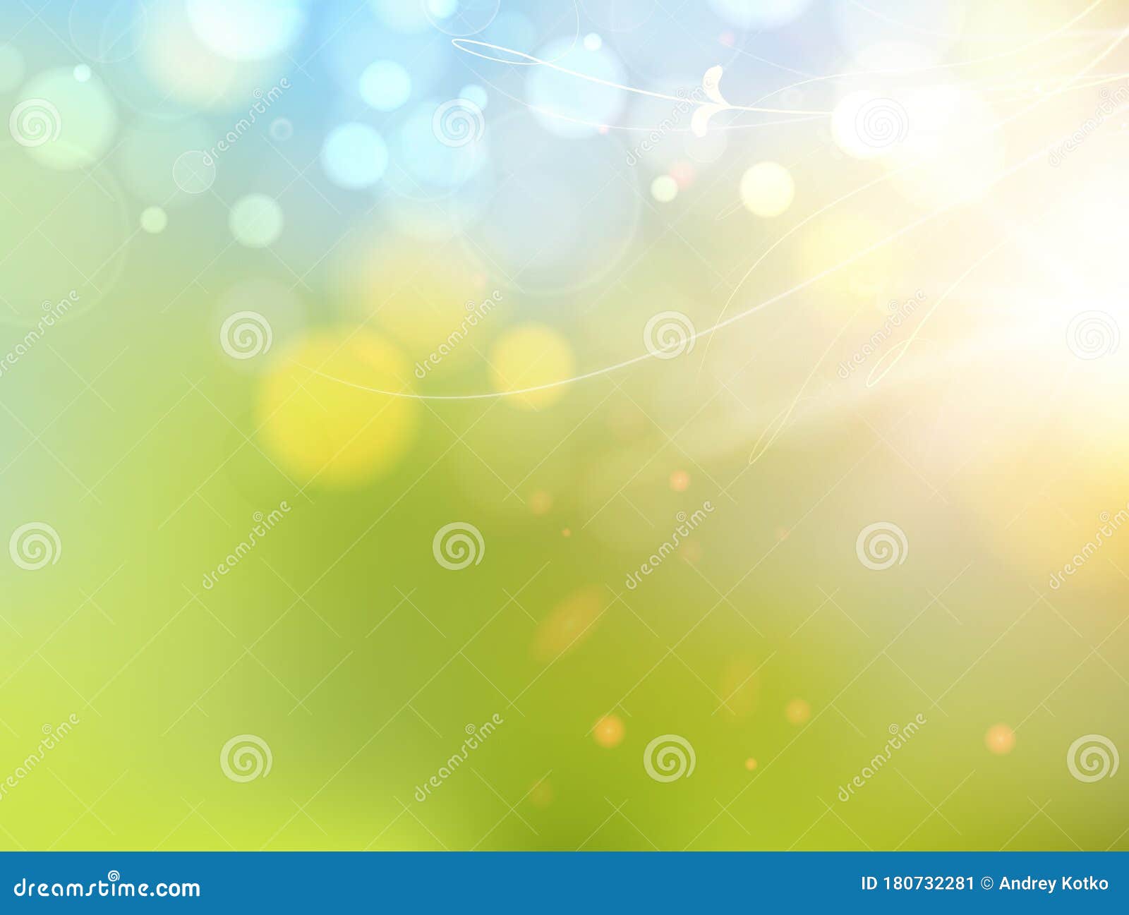 Nature Color Background. Spring Eco Background Stock Vector ...