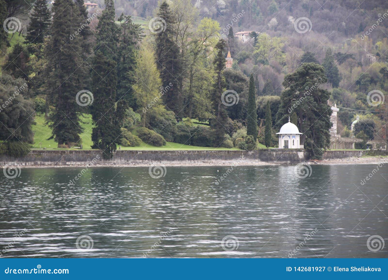 Morning lake view stock image. Image of nature, landscape - 142681927