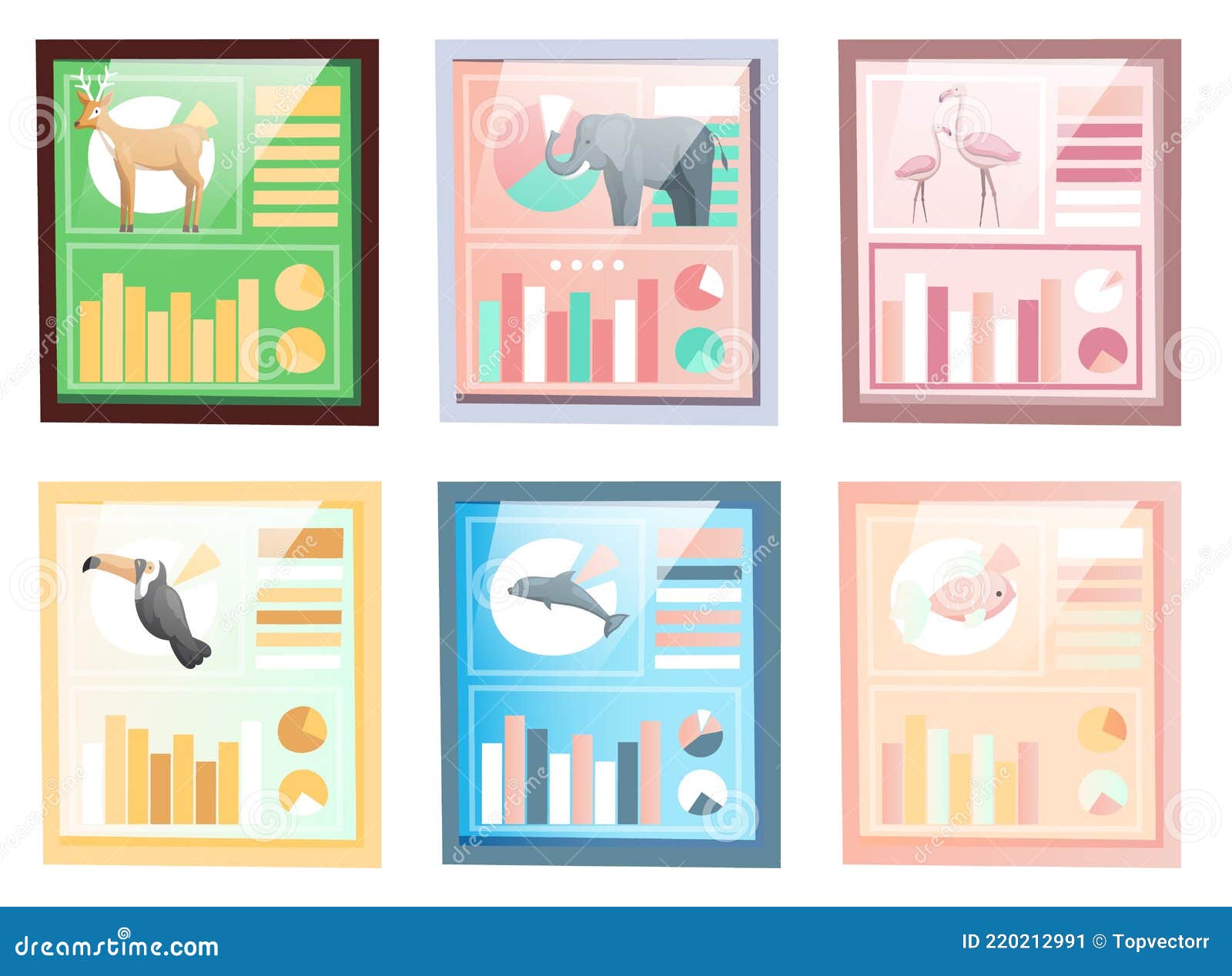 Study of Population of Animals in Nature. Researching Statistics about ...