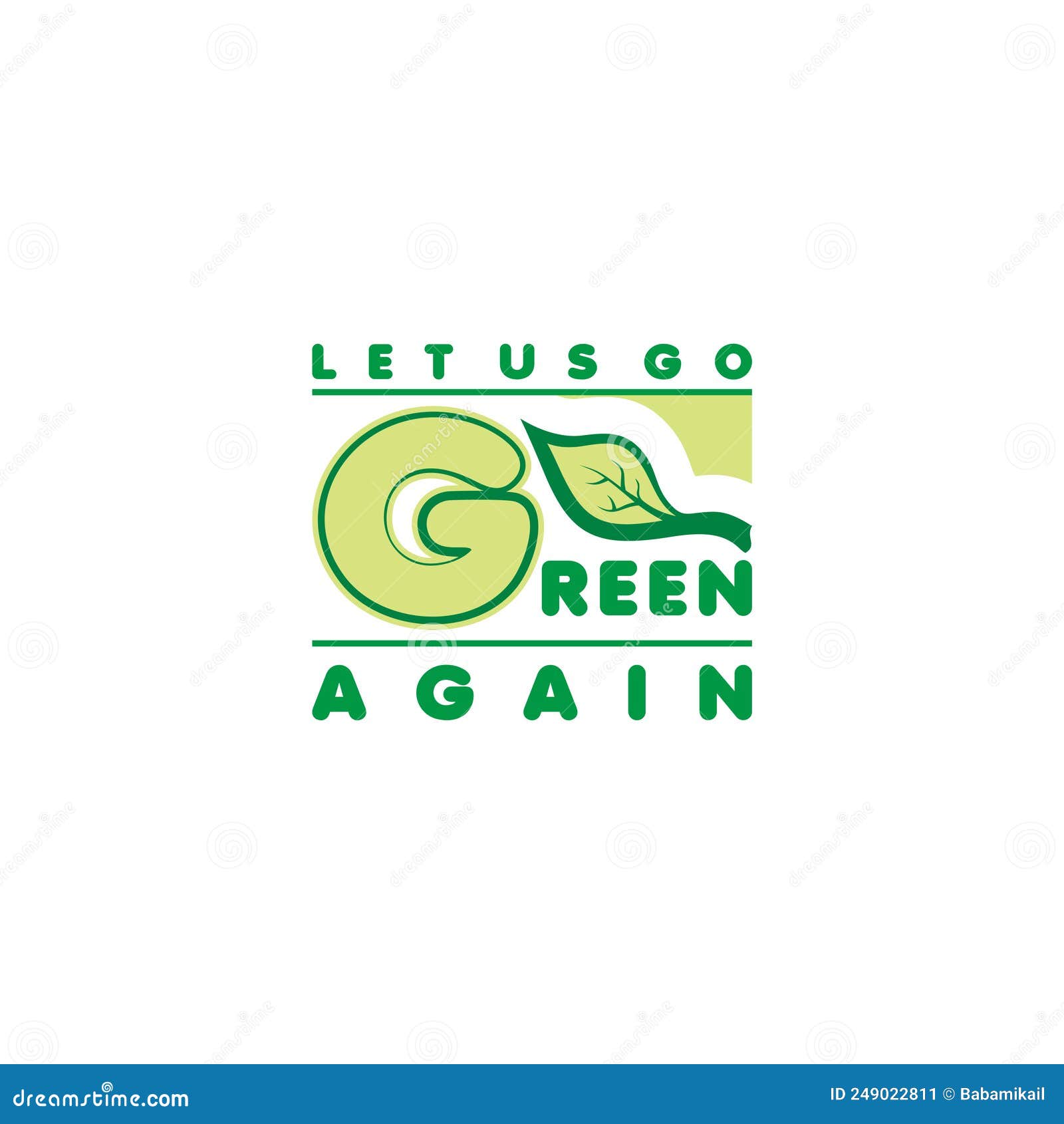 Nature Conservation Logo Vector Illustration Design Make the World ...