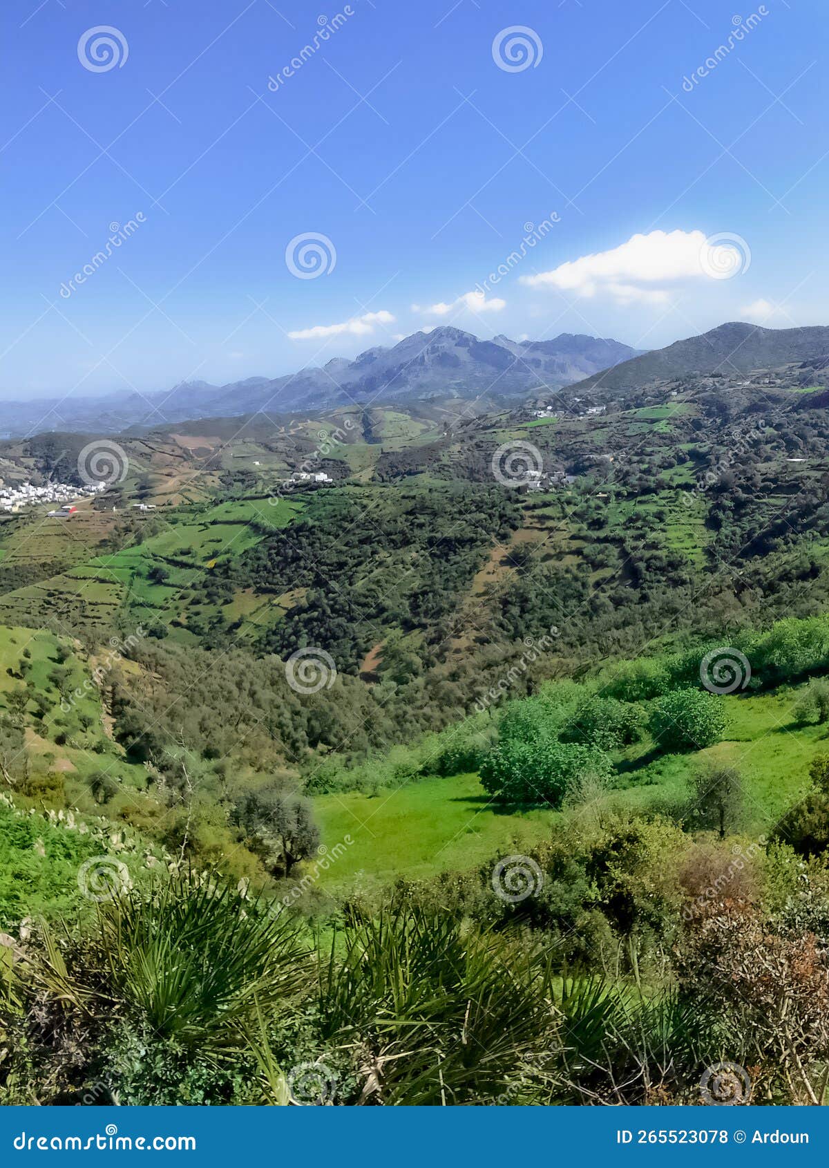 The Nature of the Countryside and Its Farms Stock Photo - Image of ...