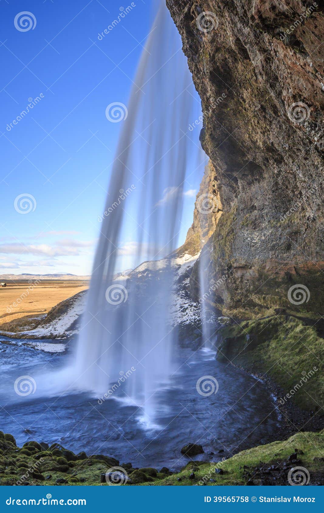 Nature de l'Islande photo stock. Image of banquise, aurore - 39565758