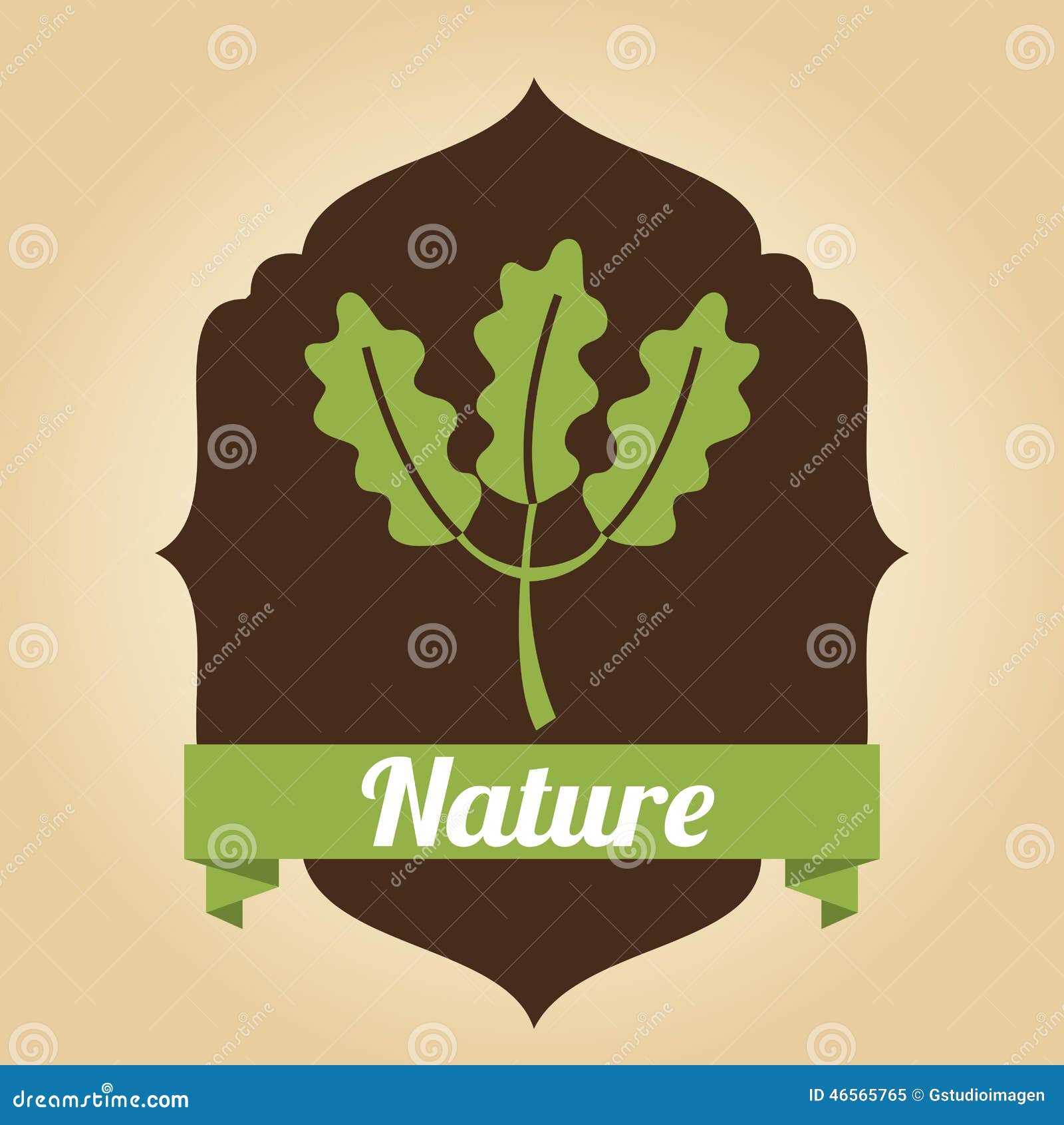 Nature design stock vector. Illustration of sketch, decorative - 46565765