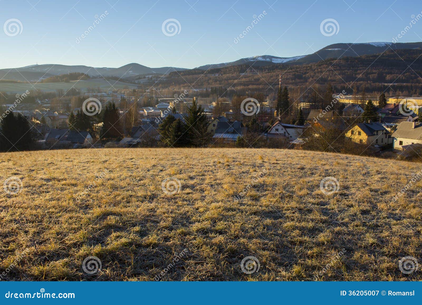 Nature in Distant Landscape Stock Image - Image of change, bright: 36205007