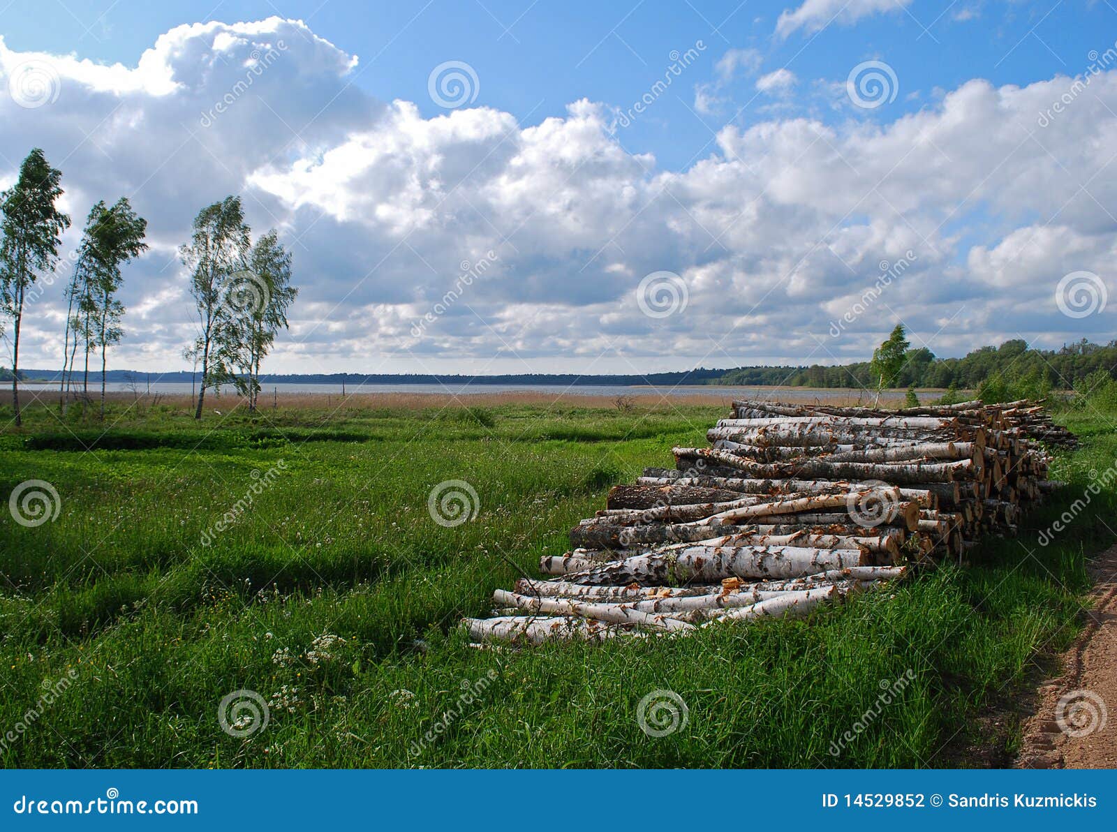 Nature at District of Kuldiga. Stock Photo - Image of latvia, watter ...