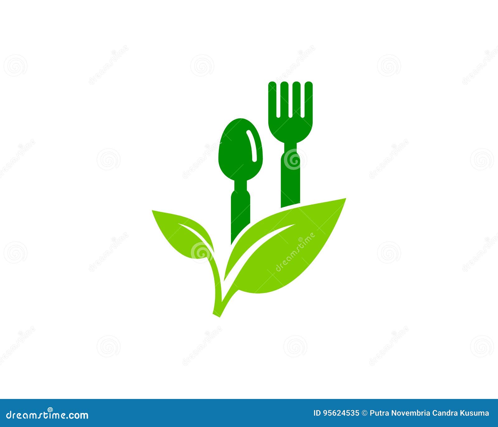 Nature Eco Food Icon Logo Design Element Stock Vector - Illustration of ...