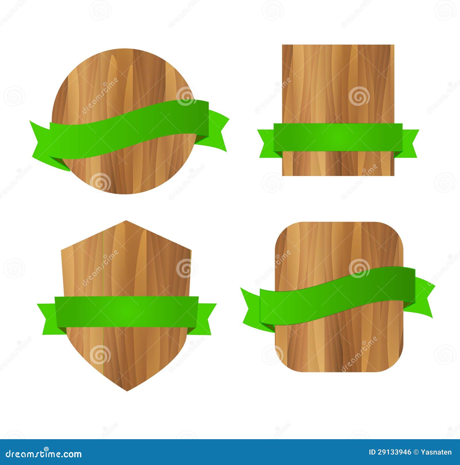 Wooden Labels With Recycling Symbol Royalty-Free Stock Photography ...