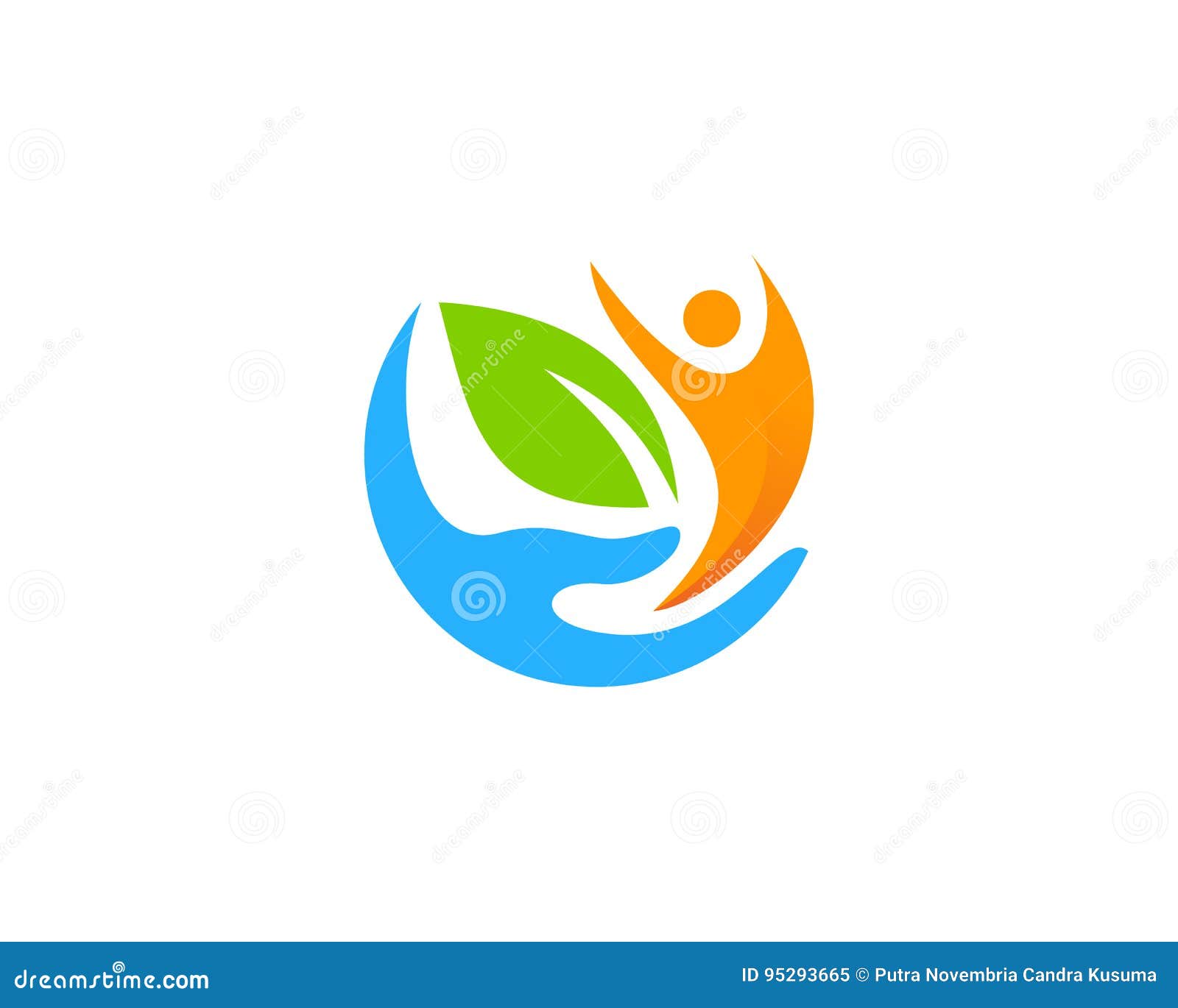Nature Ecol Care Icon Logo Design Element Stock Vector - Illustration ...