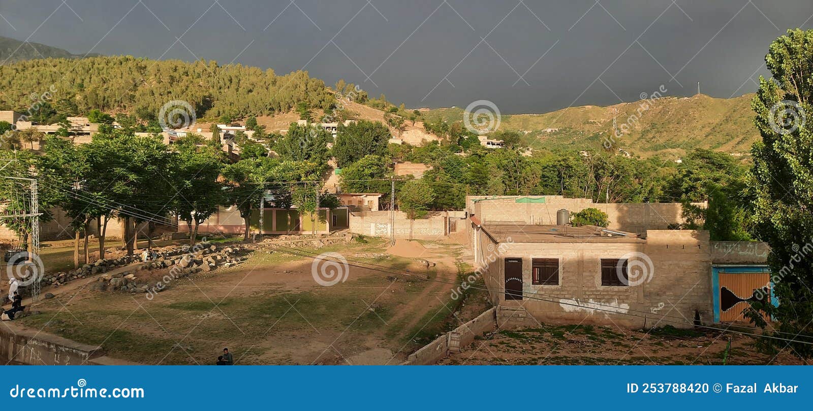 Nature Exploring stock photo. Image of landscape, town - 253788420