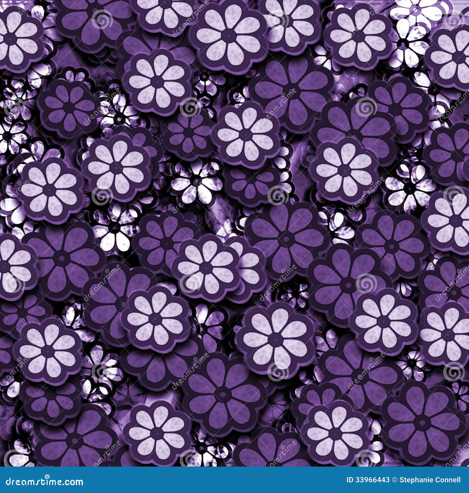 Nature Floral Pattern Pink stock illustration. Illustration of floral ...