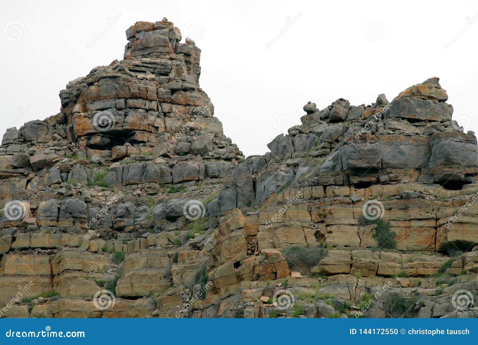 Nature and Geological Science Background with Colored Different Layers ...