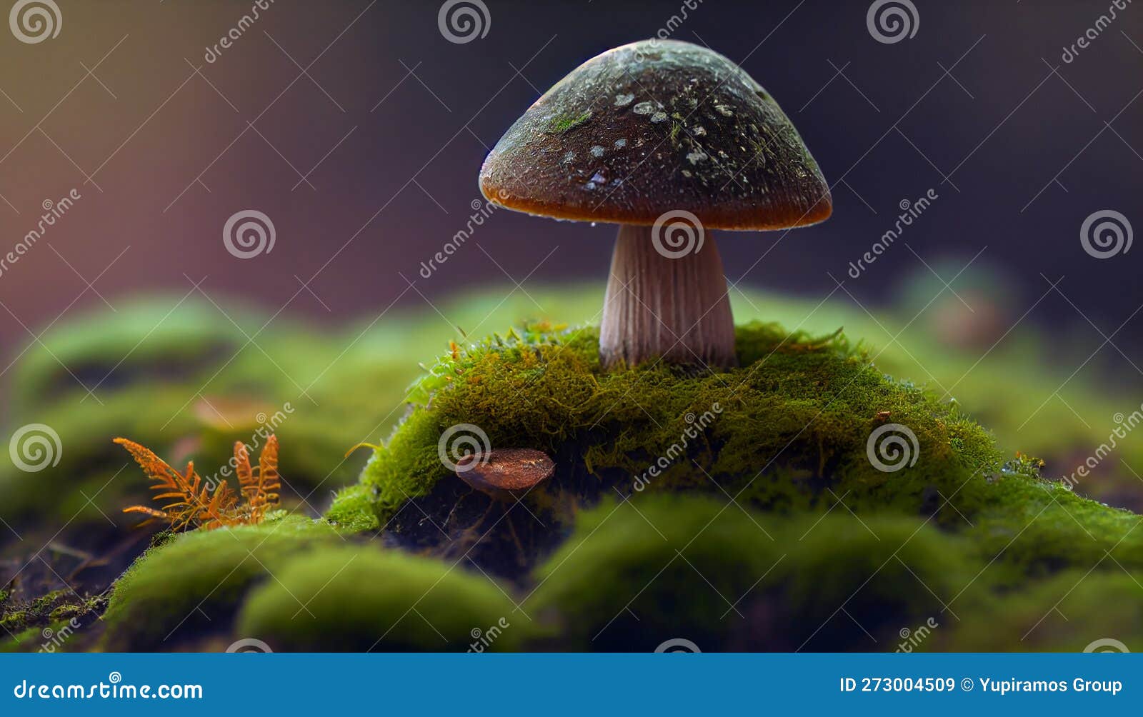 Nature Gourmet Meal Yellow Cap Toadstool Macro Generated by AI Stock ...