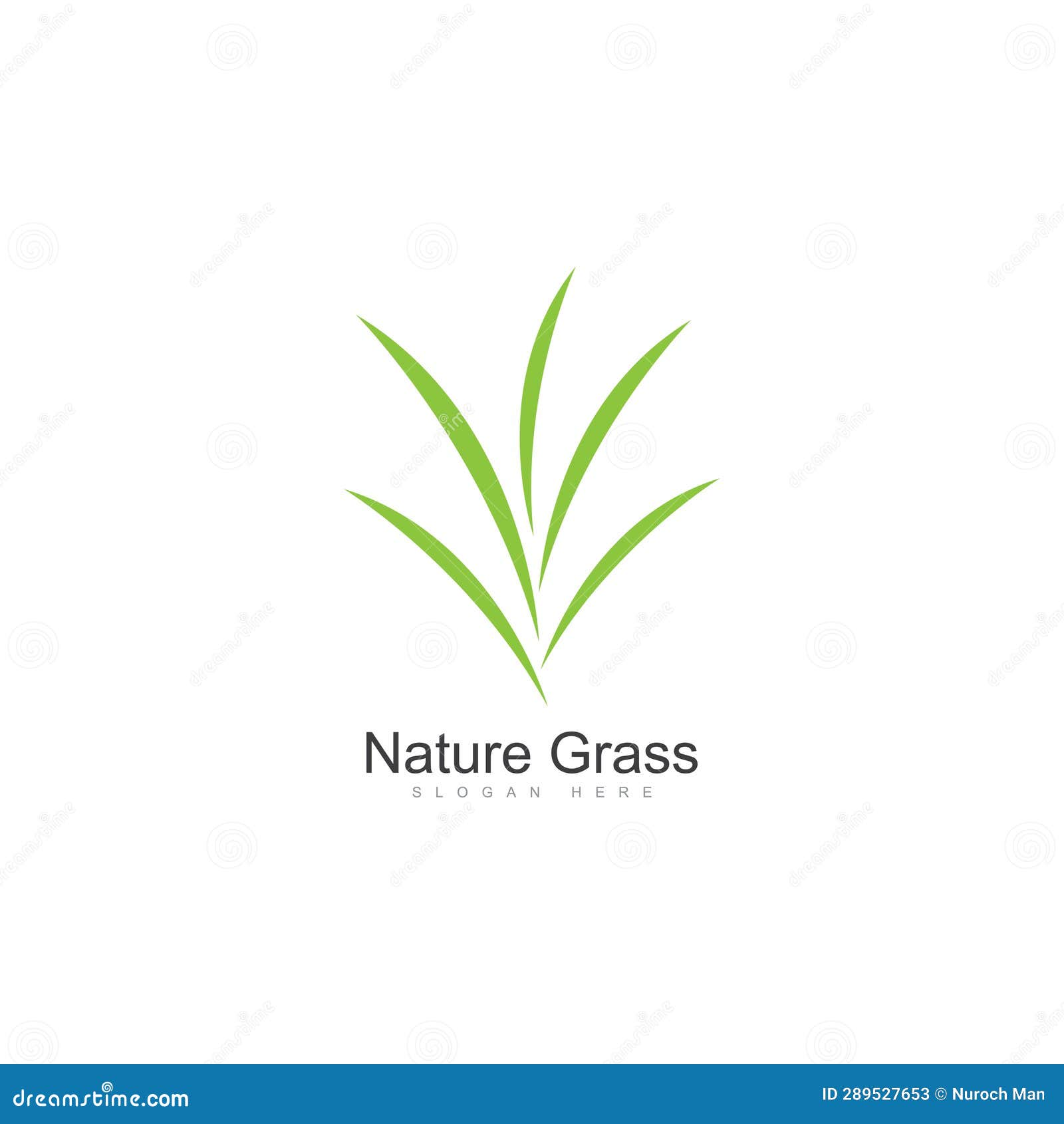 Nature Grass Logo Design Vector Creative Grass Logo Design Template ...