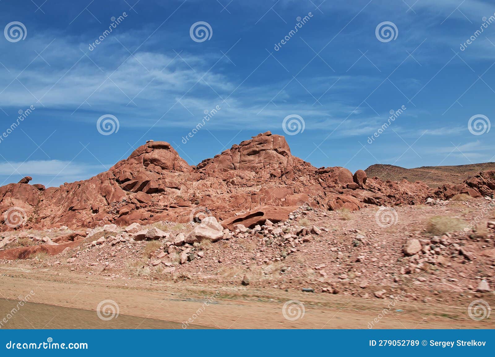 Nature of the Great Canyon of Saudi Arabia Stock Image - Image of ...