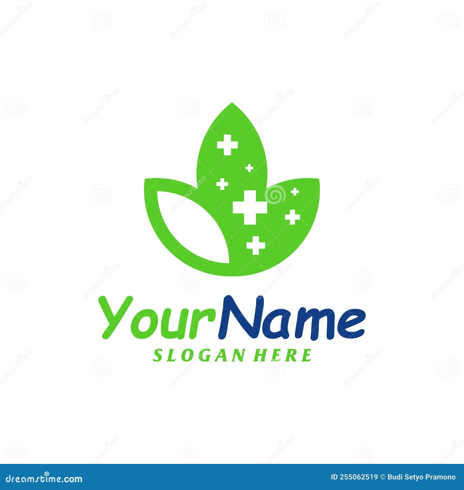 Nature Health Logo Design Template. Health Leaf Logo Concept Vector ...