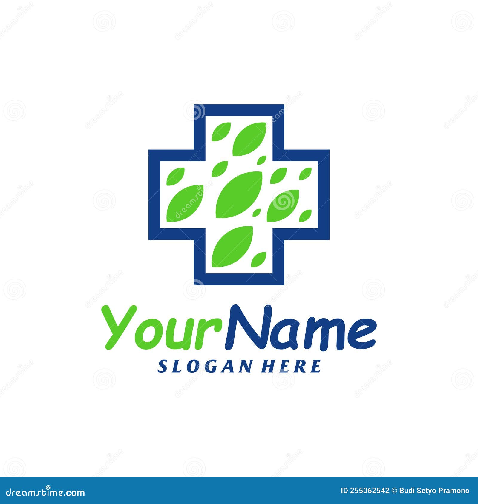 Nature Health Logo Design Template. Health Leaf Logo Concept Vector ...