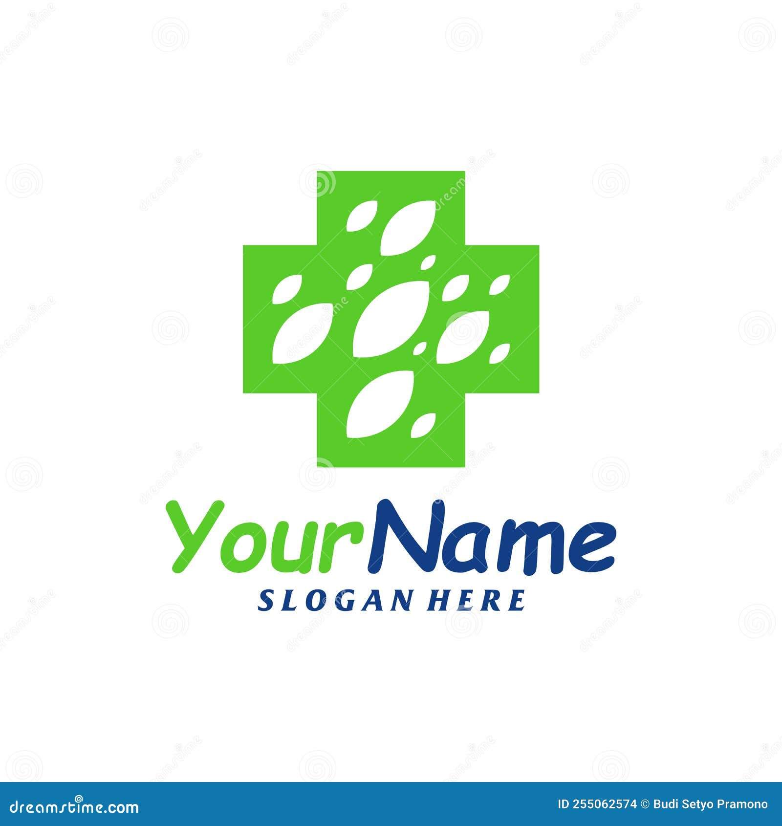 Nature Health Logo Design Template. Health Leaf Logo Concept Vector ...