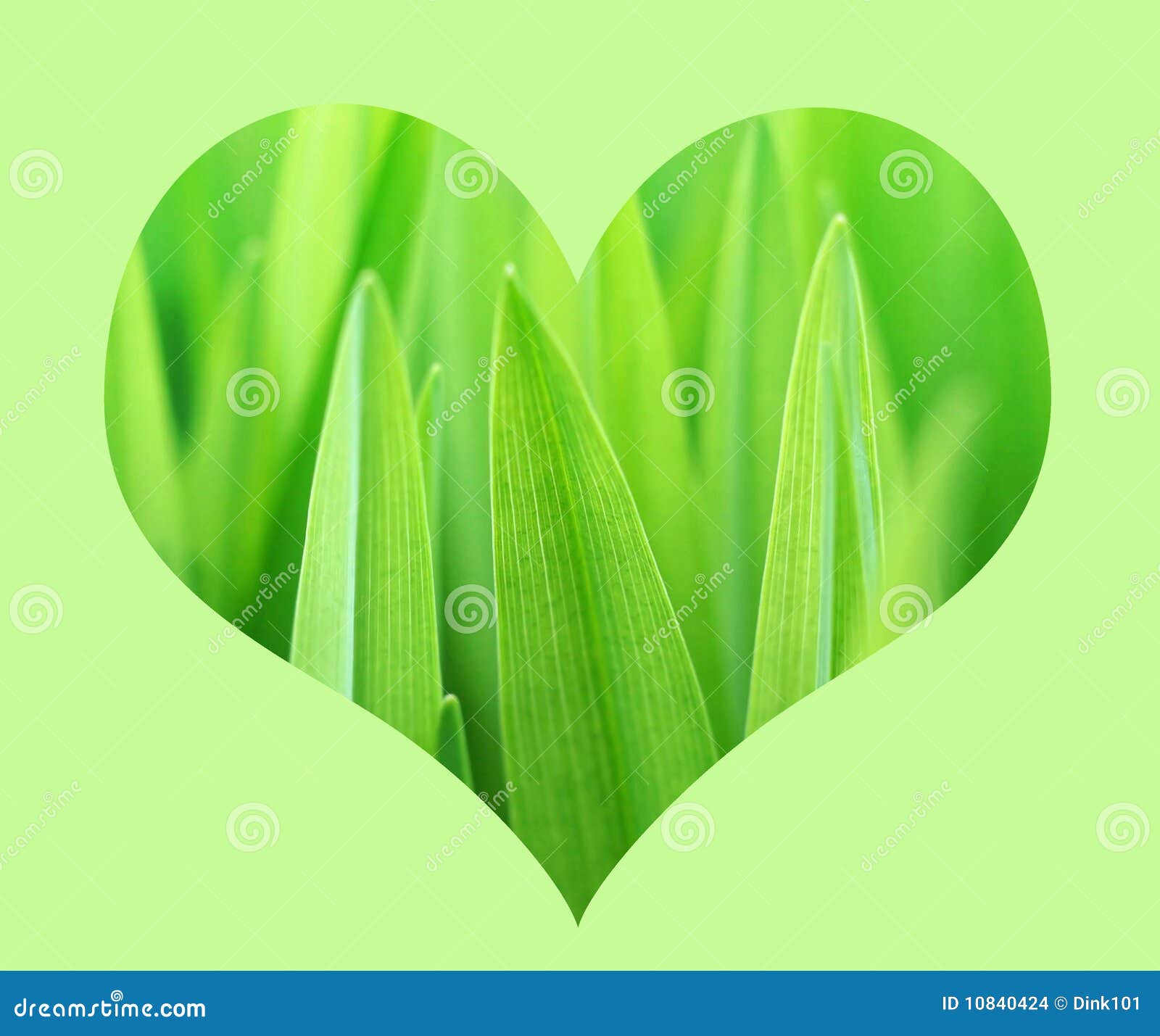 Nature heart stock illustration. Illustration of creative - 10840424