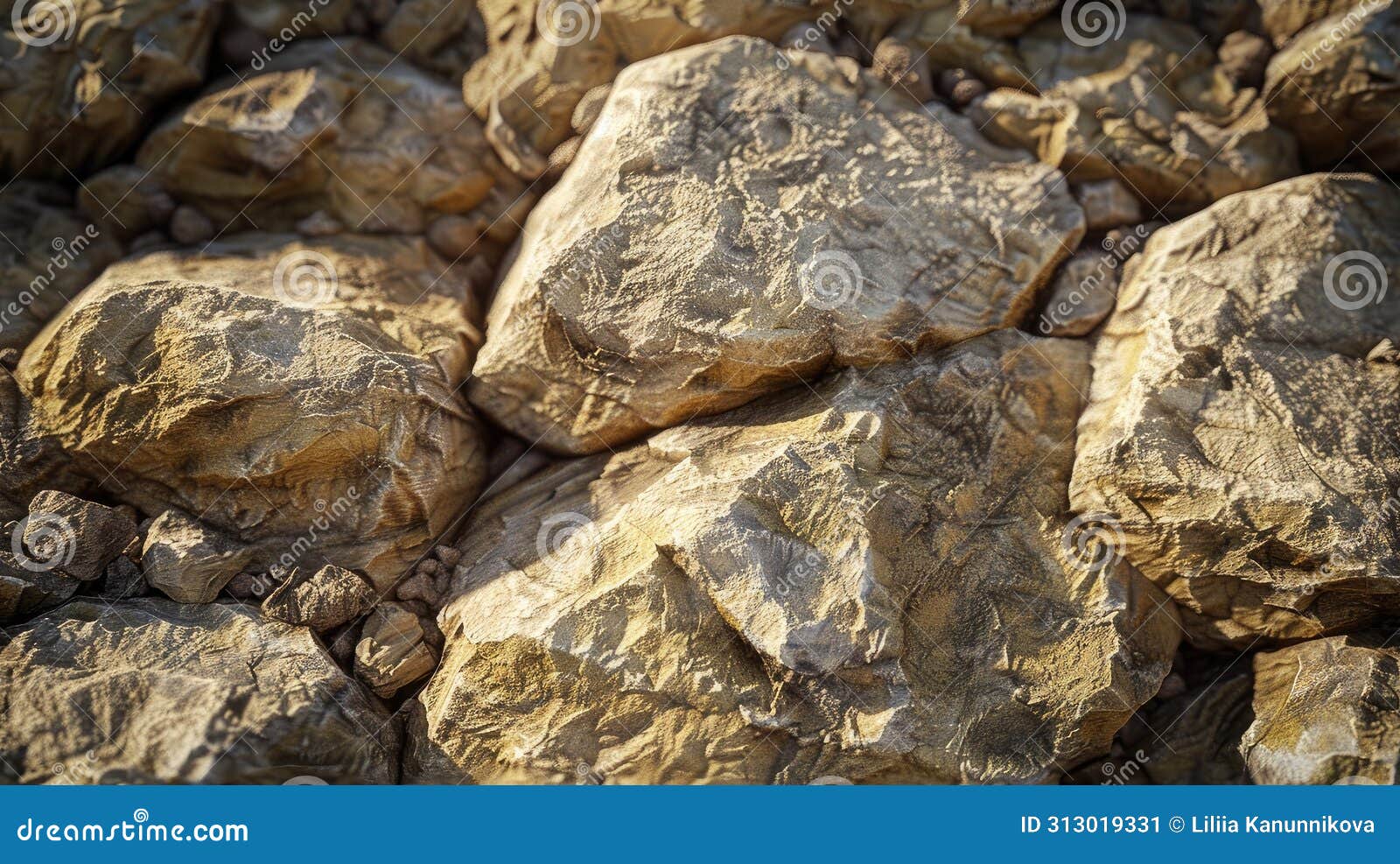 Nature with a Hyper-realistic Depiction of Dirt and Rocks, Their ...