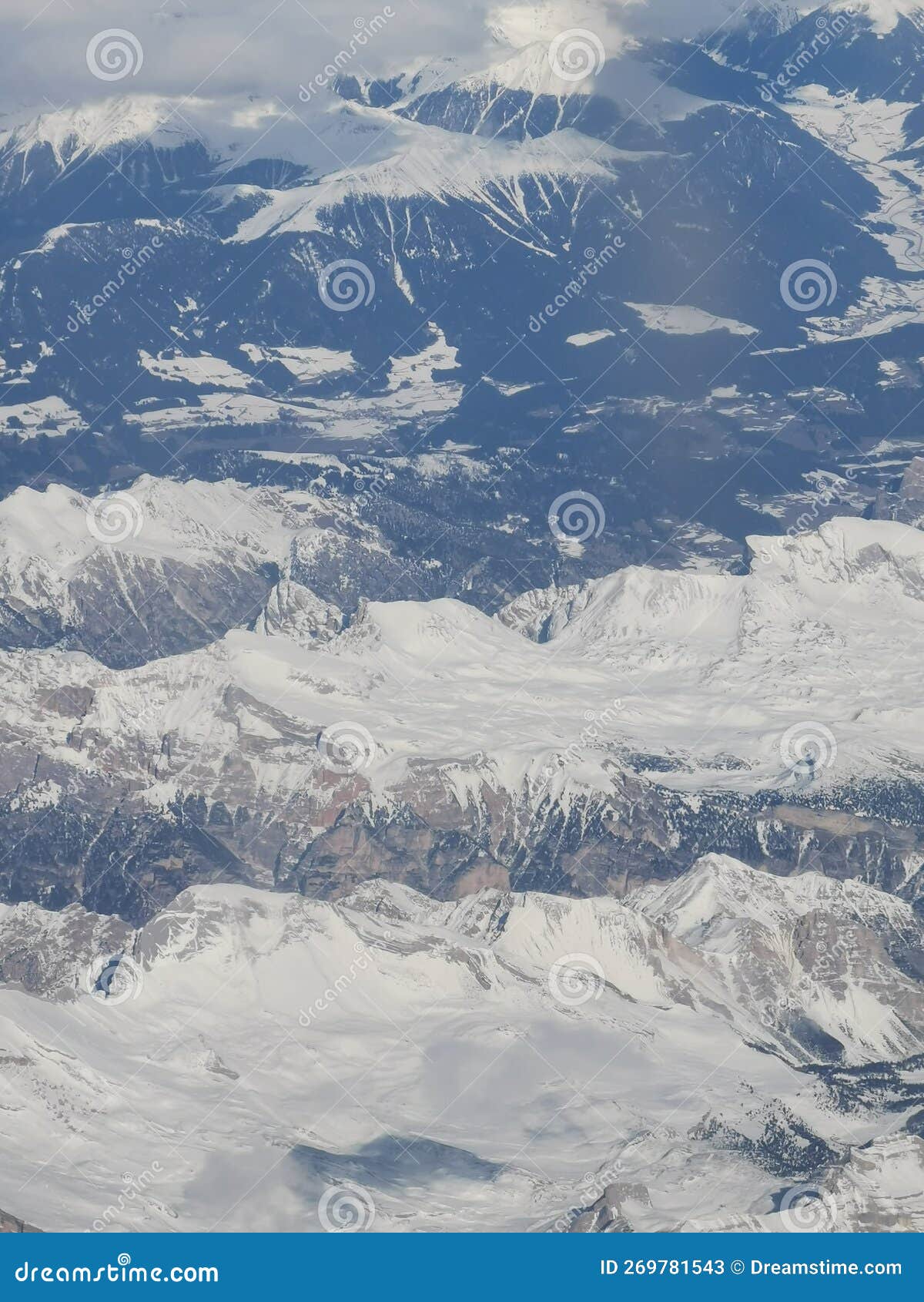 Nature Iced Upper Mountains Stock Image - Image of nature, mountains ...