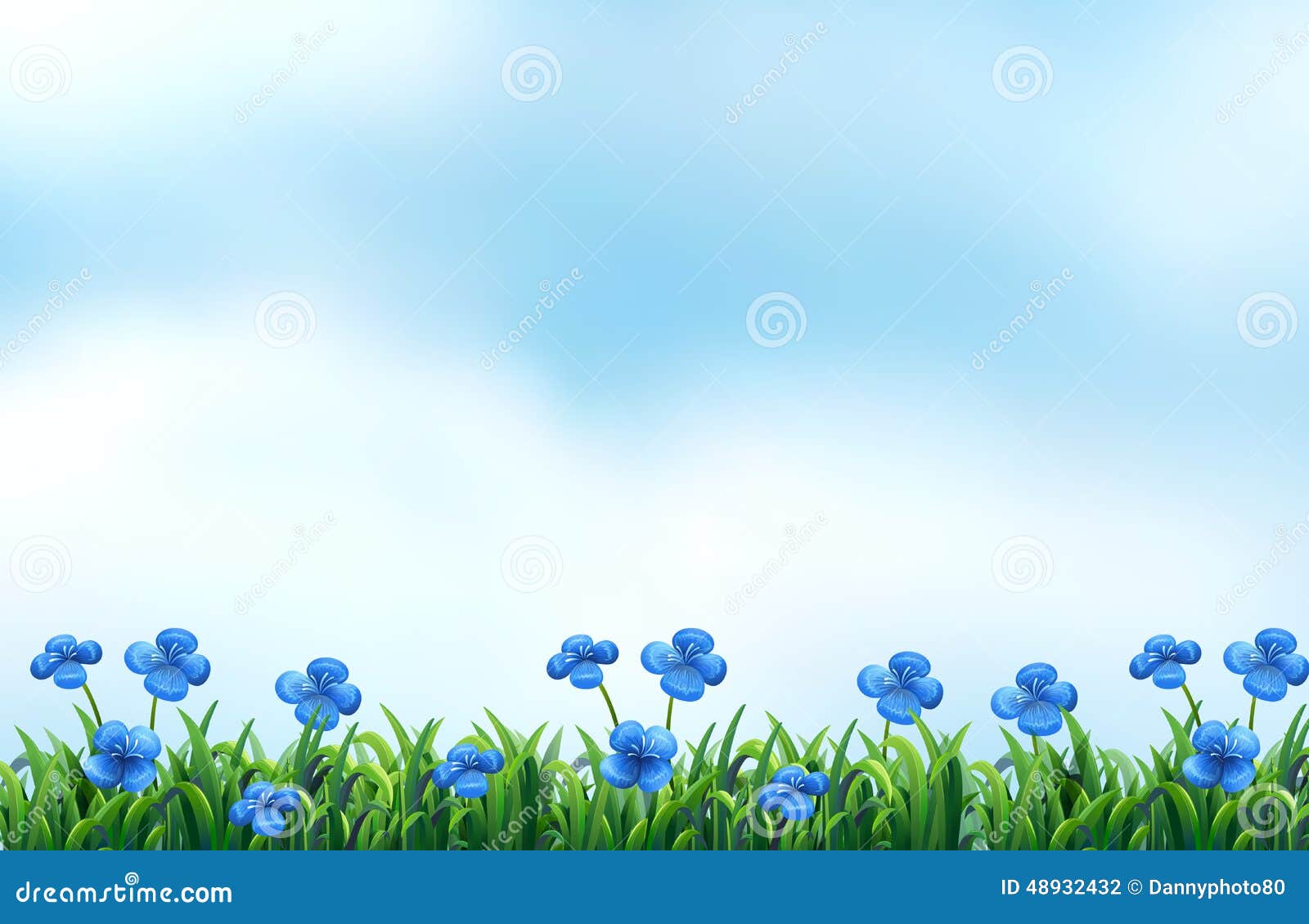 Nature stock vector. Illustration of blossom, flowers - 48932432