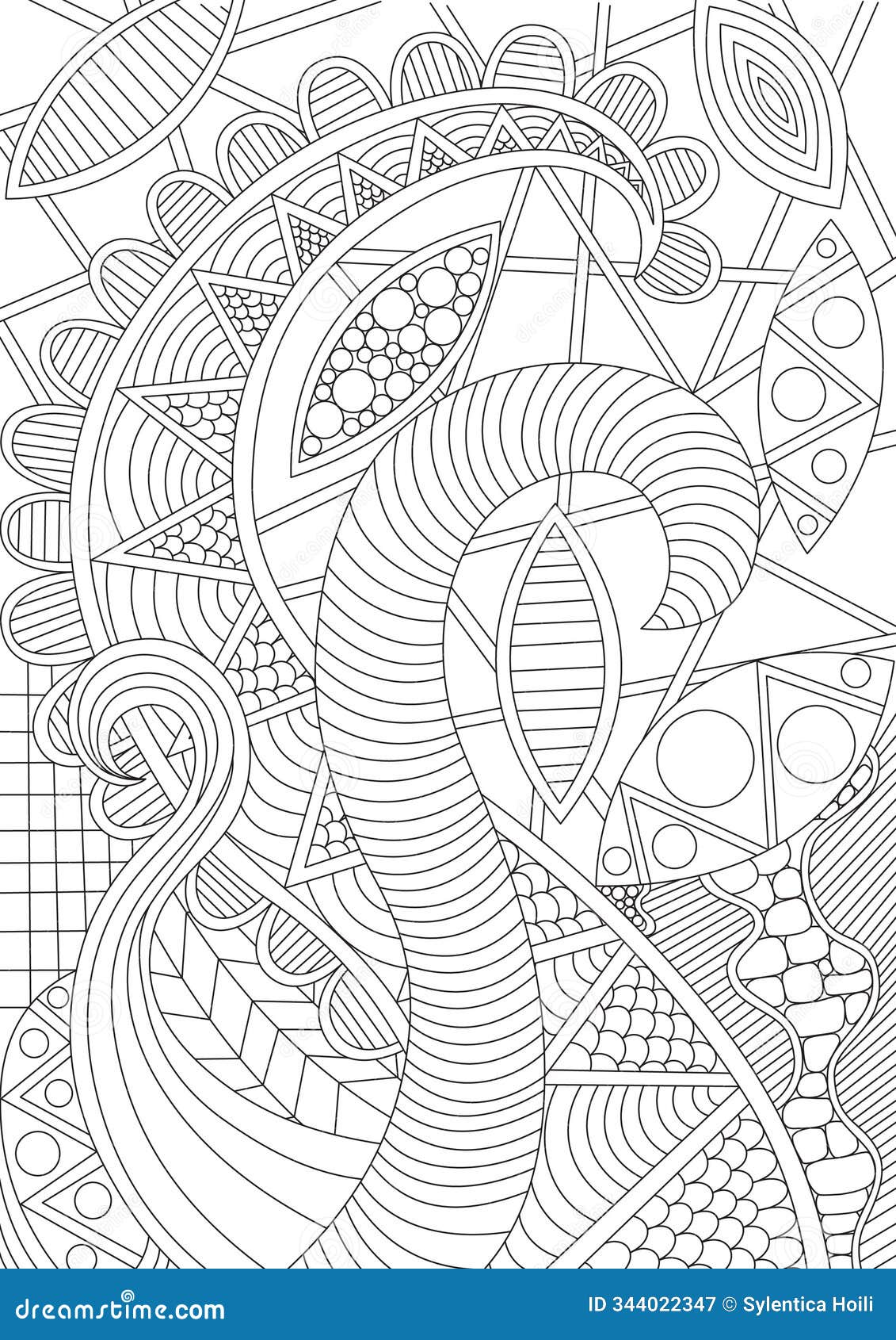 Nature-Inspired Vector Pattern: Intricate Organic Shapes for Creative ...