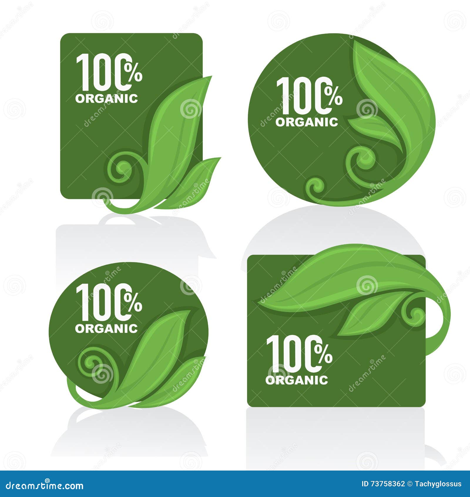 Nature labels stock vector. Illustration of place, green - 73758362