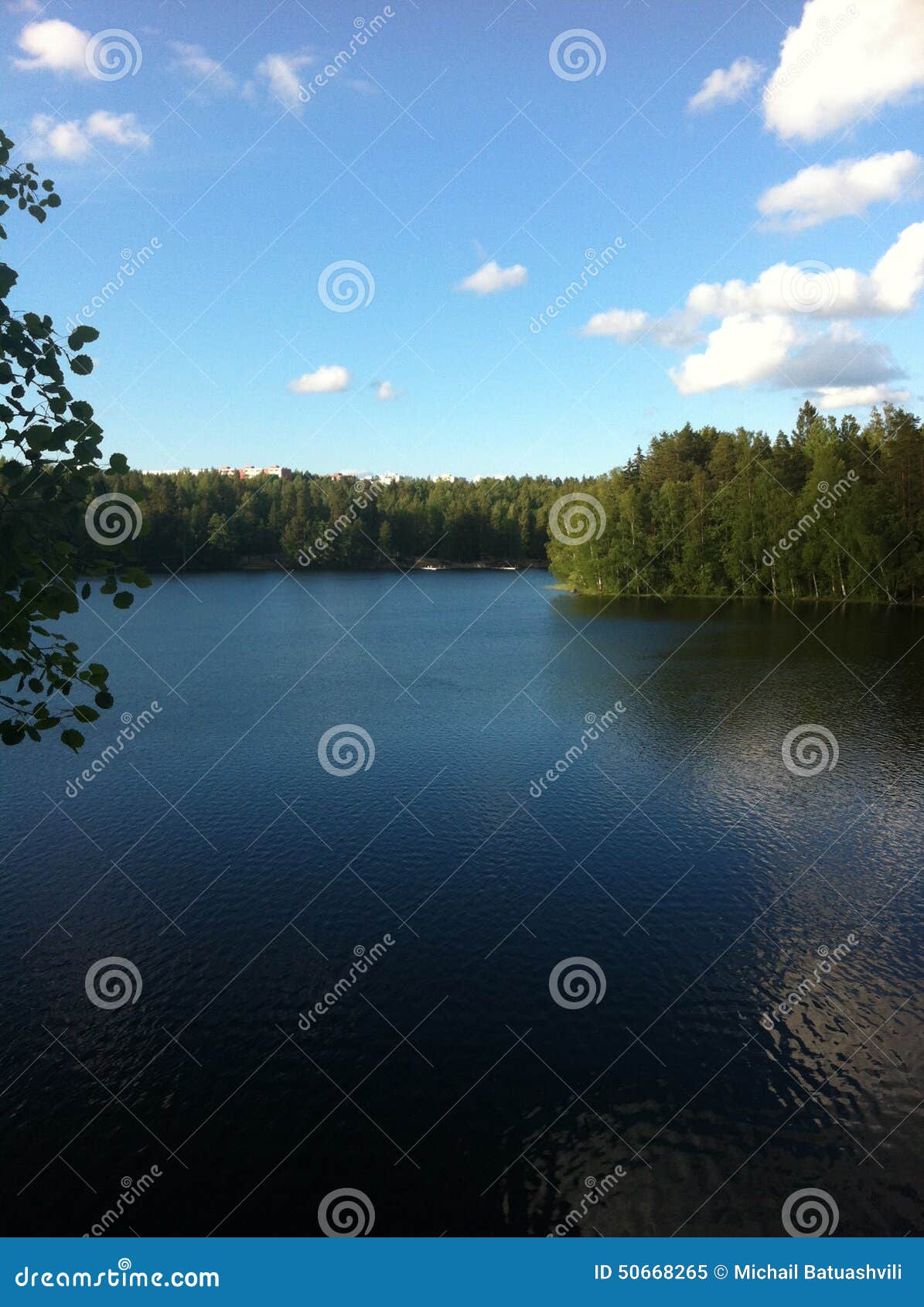 Nature Landscape Lake in Spring Stock Image - Image of lake, nature ...