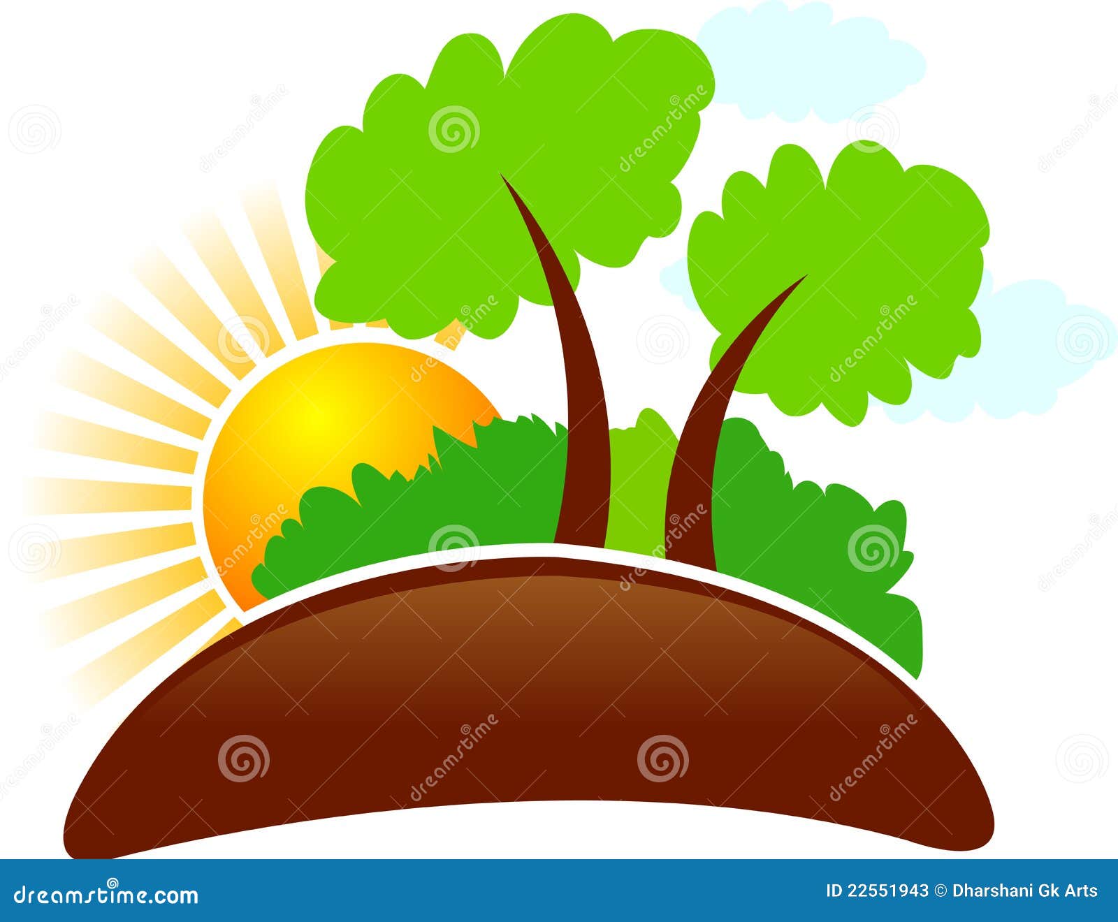 Nature logo stock vector. Illustration of nature, simplicity - 22551943
