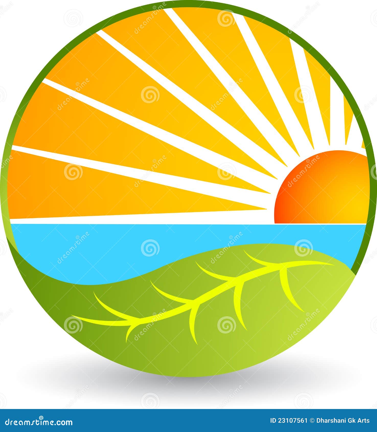 Nature logo stock vector. Illustration of design, environmental - 23107561