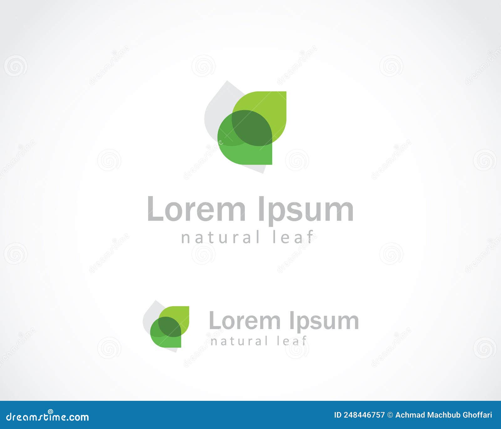 Nature Logo Creative Brand Template Sign Symbol Leaf Abstract Design ...