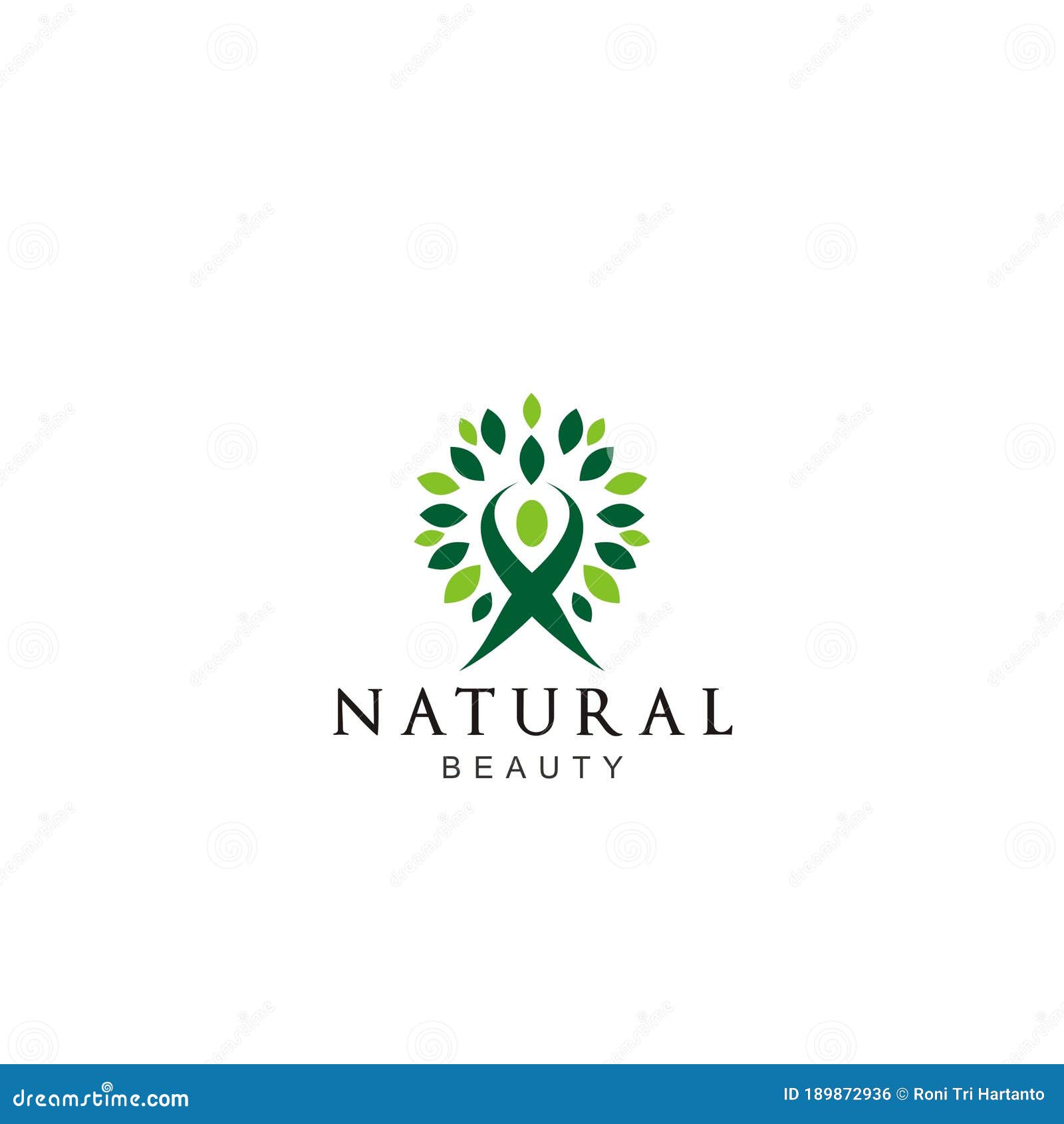 Nature Logo Design Inspiration Vector Stock Vector - Illustration of ...