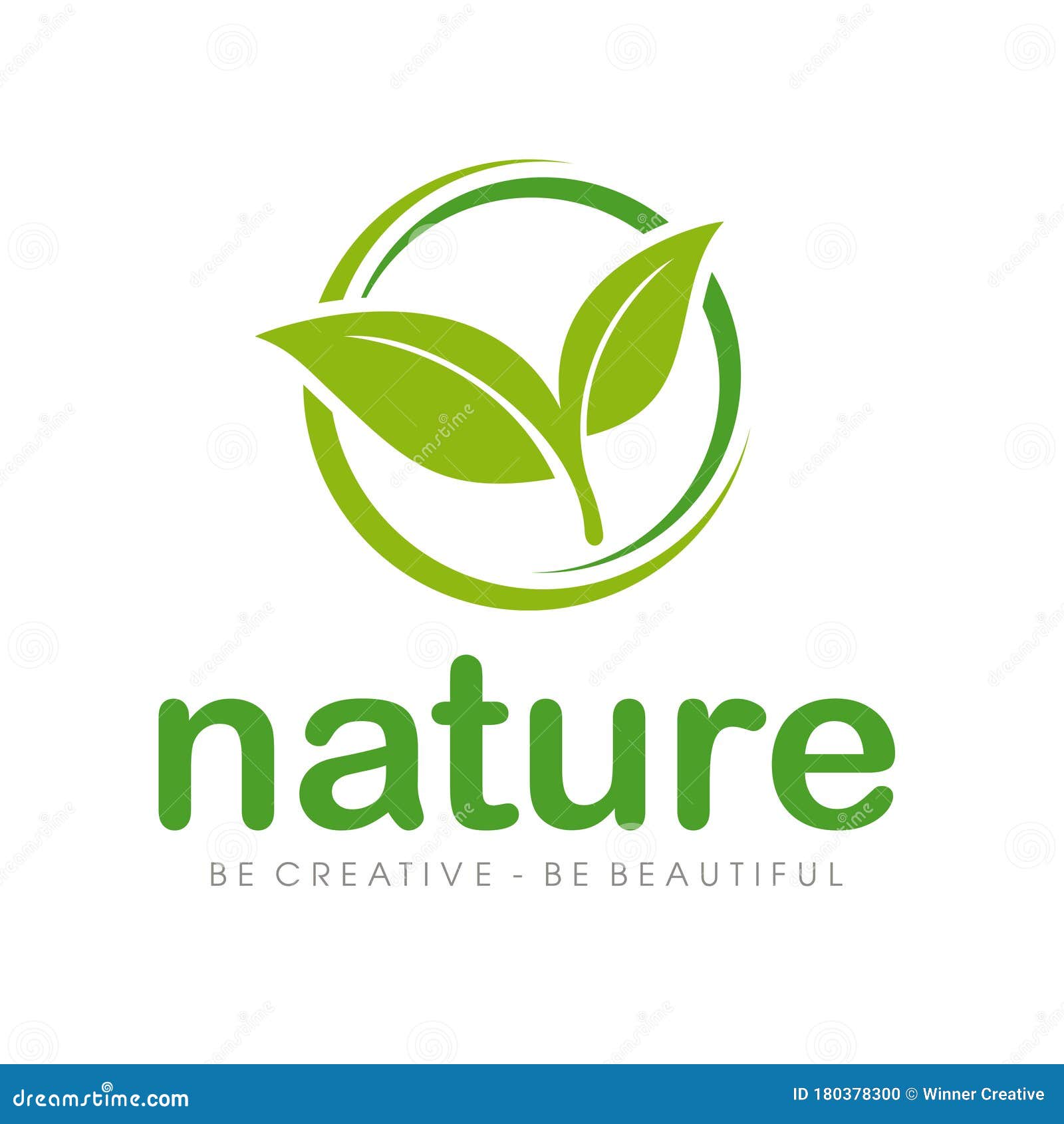 Nature Logo and Farm Logo Vector Stock Vector - Illustration of green ...