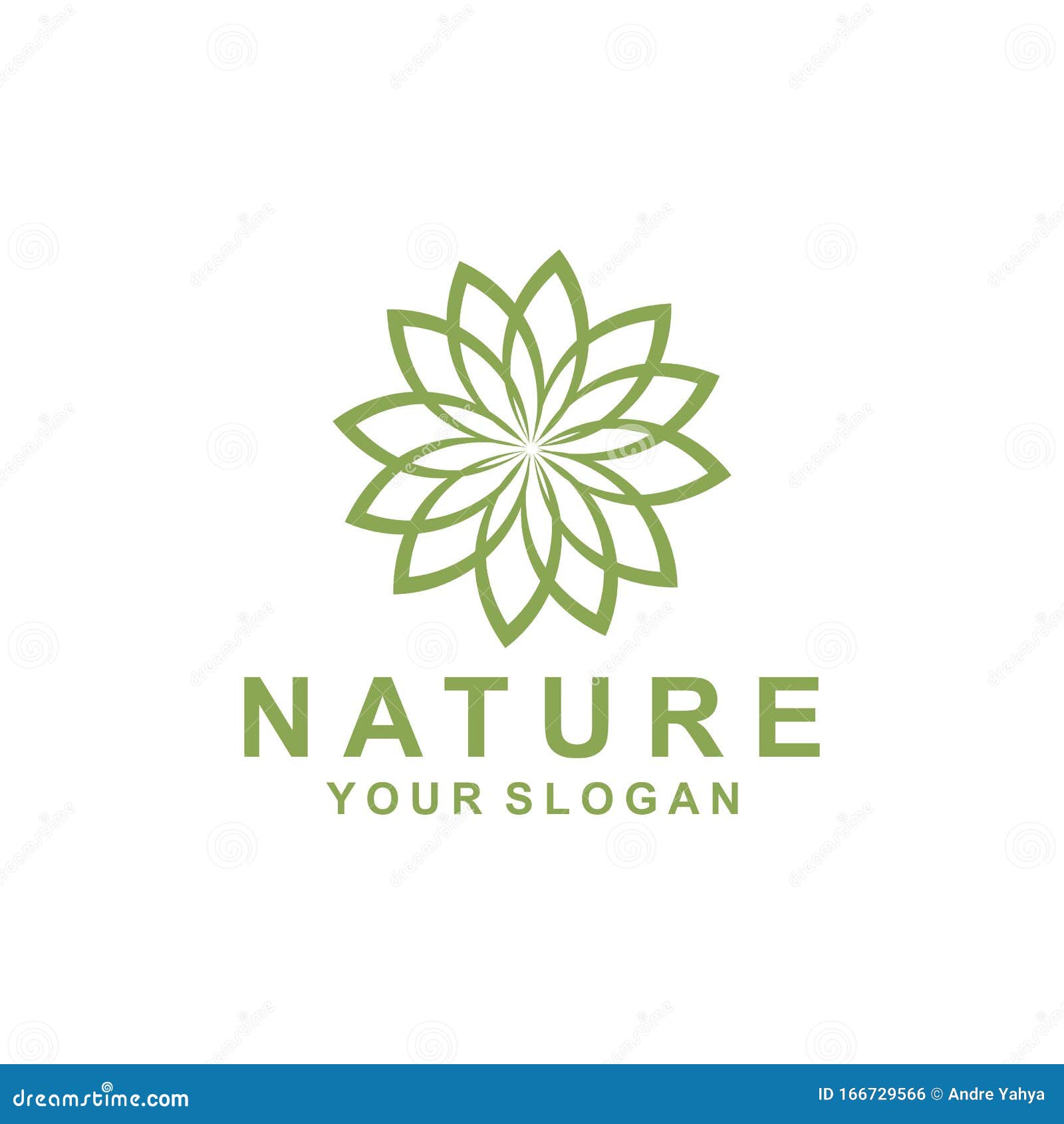 Nature Logo Template stock photo. Image of natural, icon - 166729566