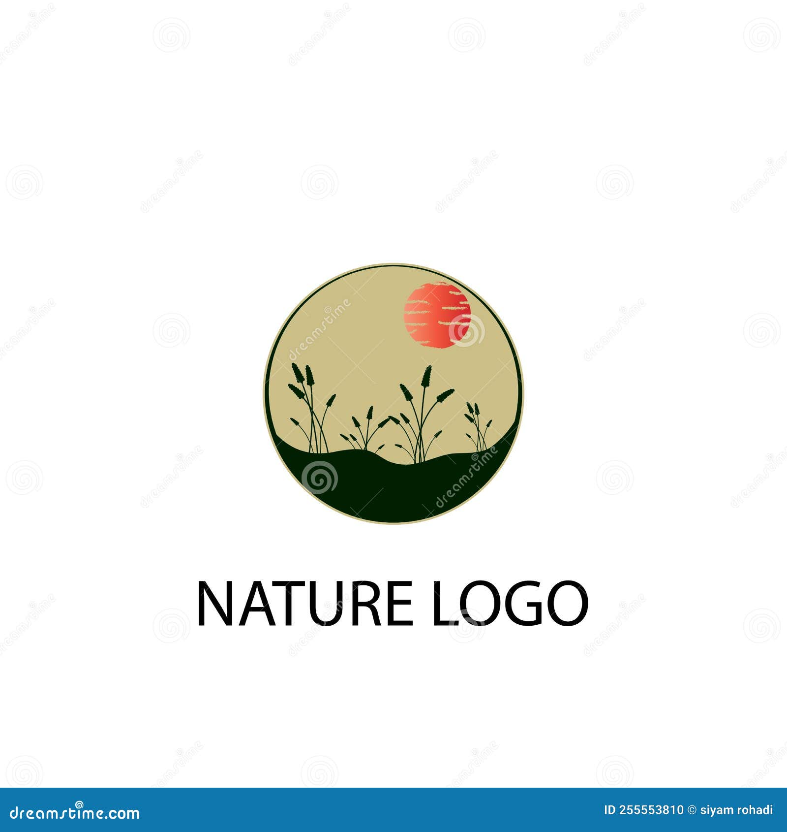 Nature Logo Vector Illustrations Design Icon Stock Vector ...