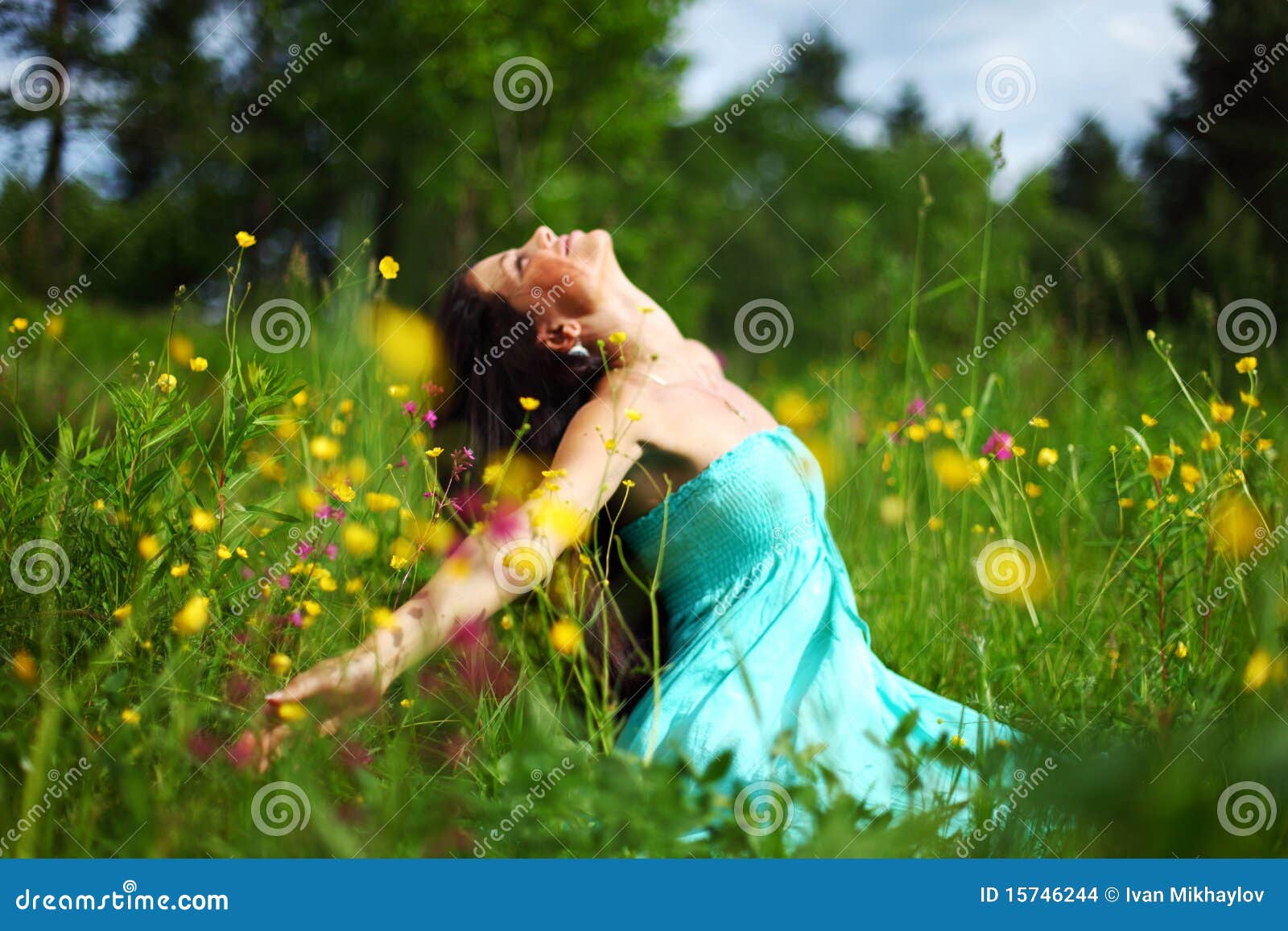 Nature love stock photo. Image of cloud, arms, lifestyle - 15746244