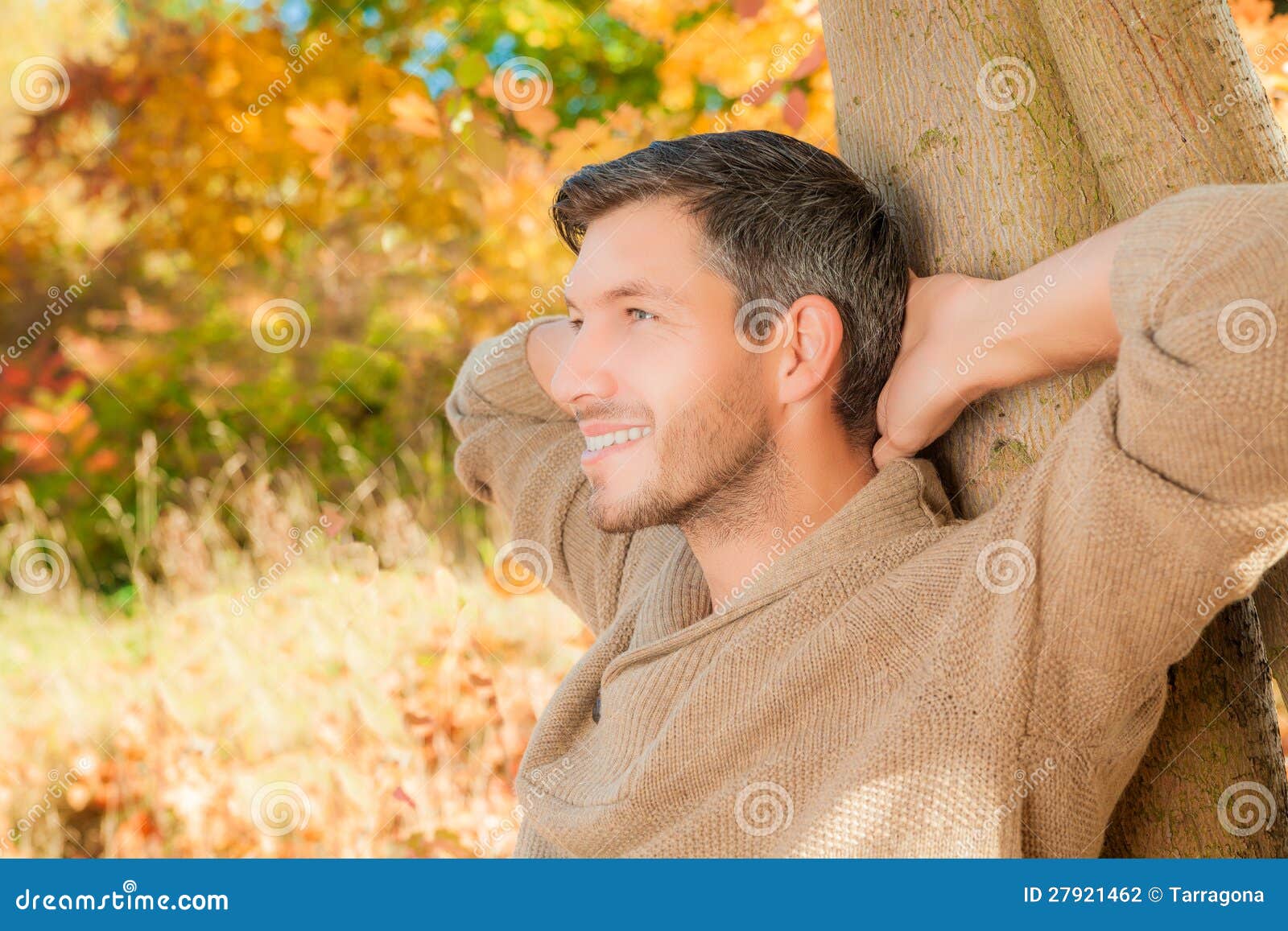 Nature man stock photo. Image of blue, outdoor, autumn - 27921462