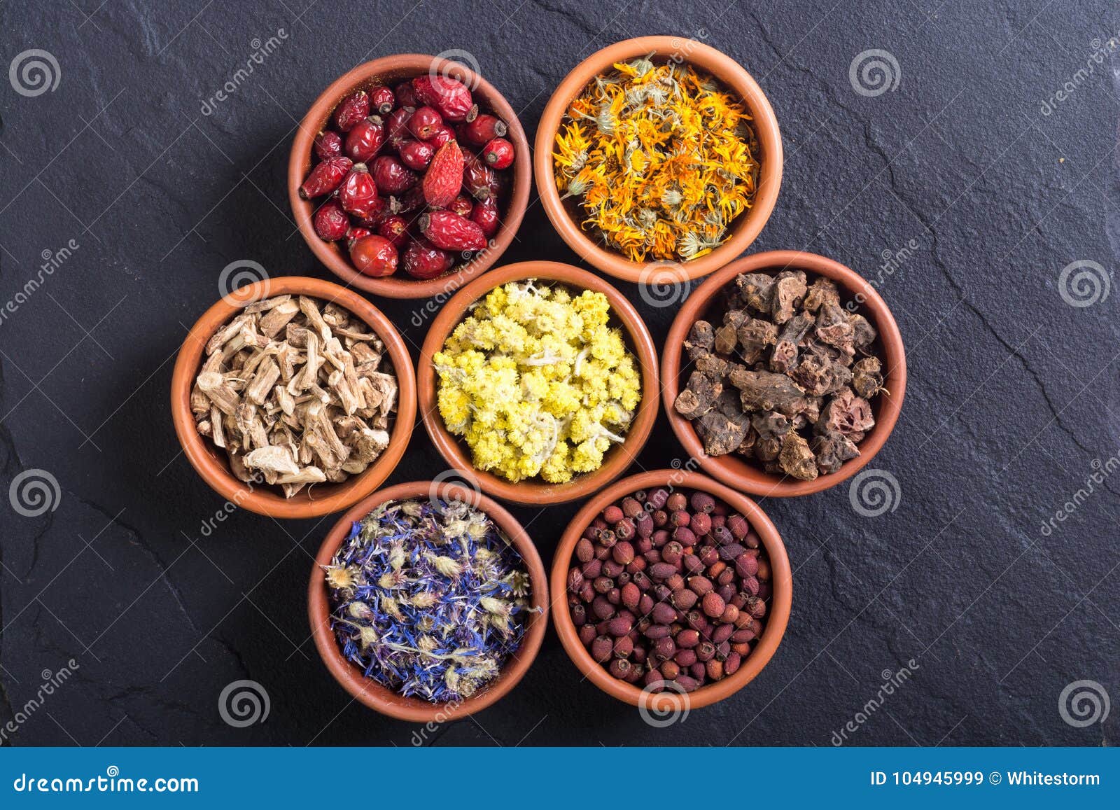 Mix of herbs stock image. Image of medical, herbs, bath - 104945999