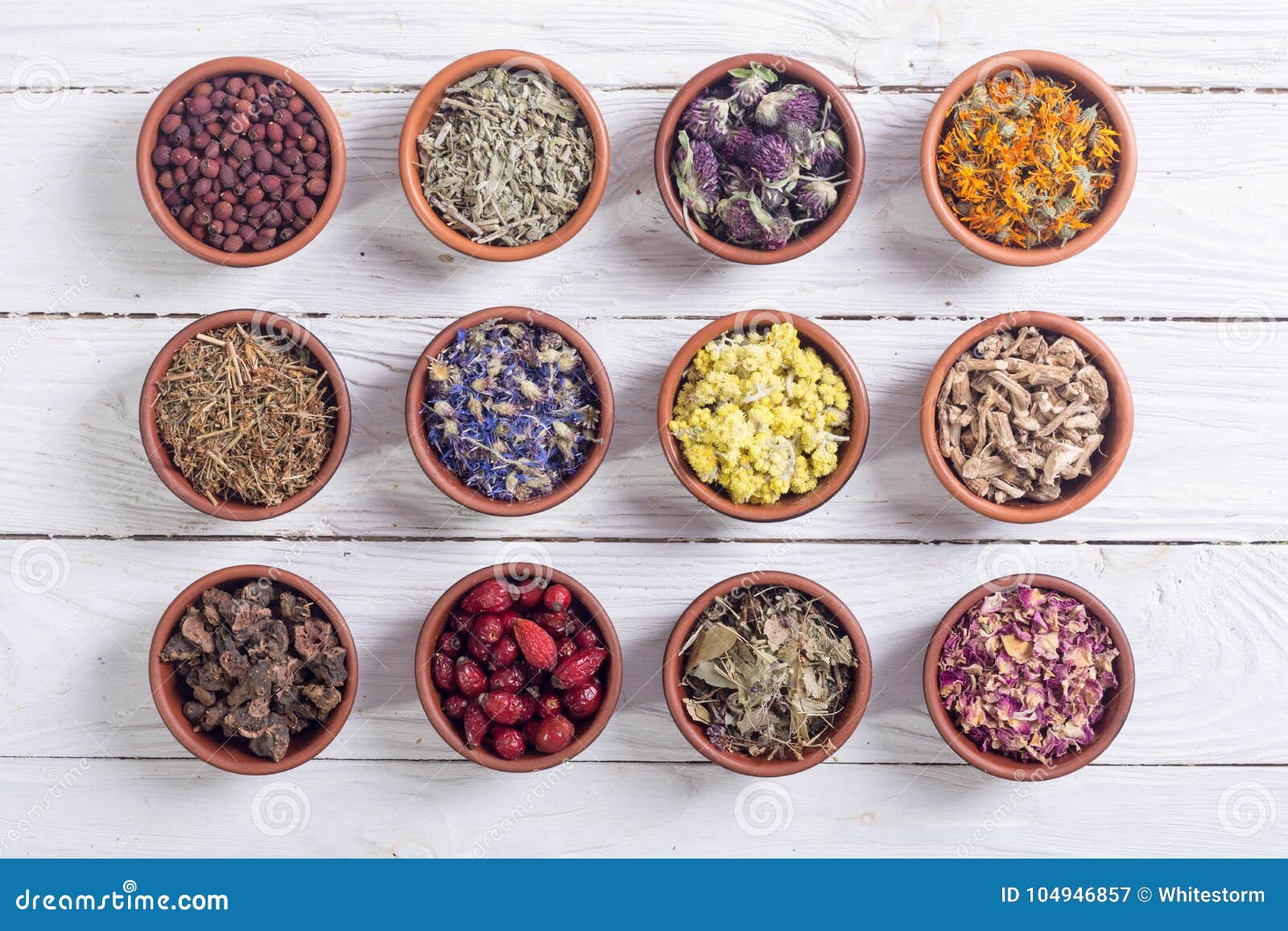 Mix of herbs stock image. Image of life, aromatic, ancient - 104946857